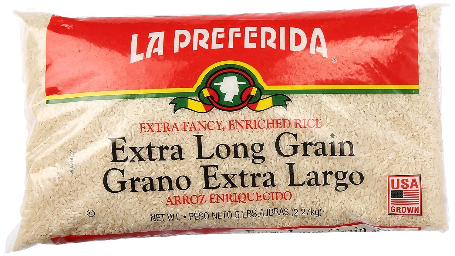Amazon.com : La Preferida Long Grain White Rice, 5-Pound (Pack of 6 ...