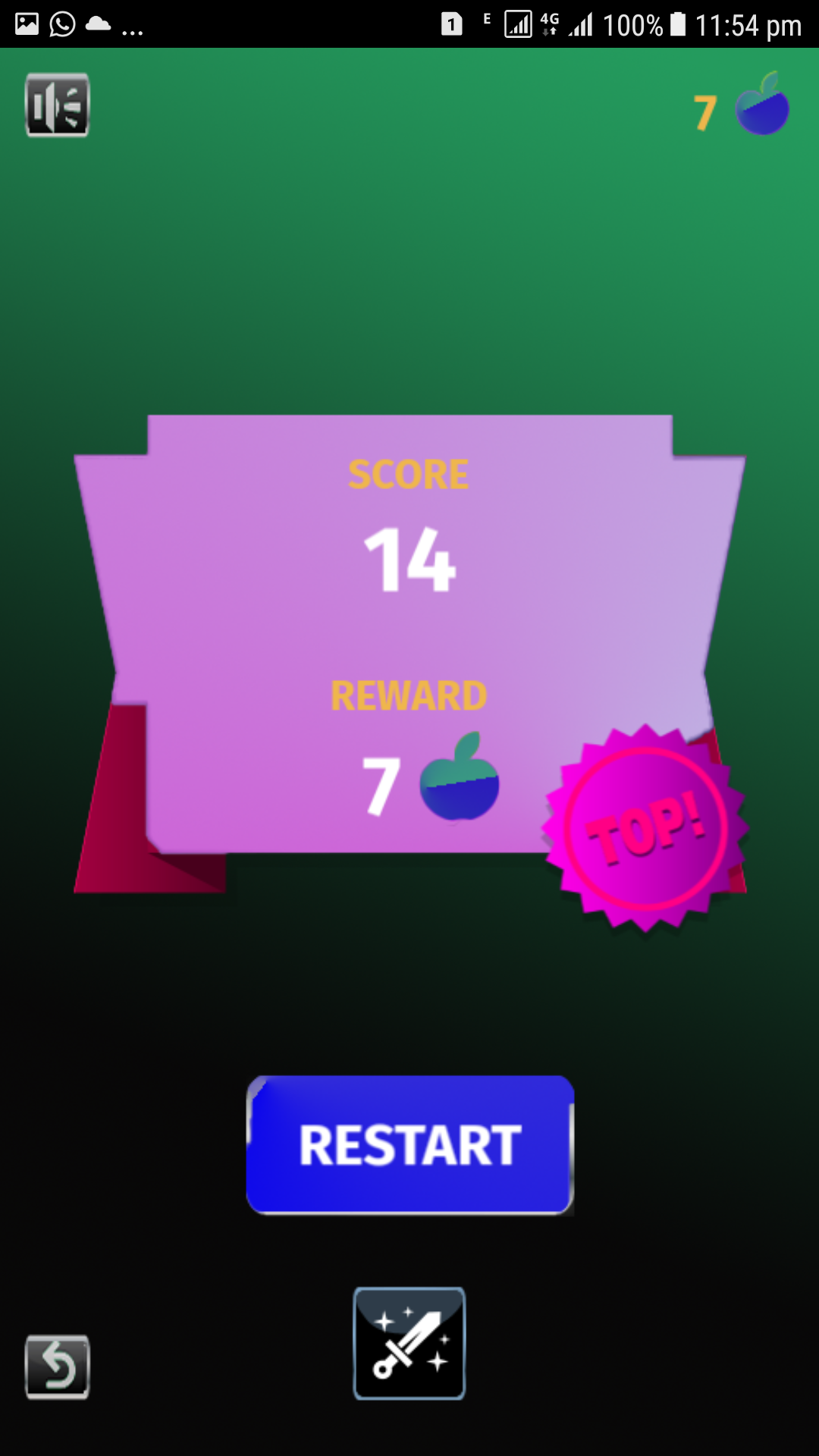 Knife Throw Plus game Hit The Target - App on Amazon Appstore