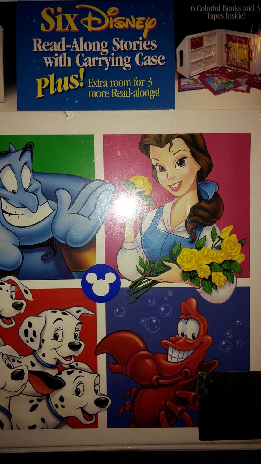 Six Disney Read-along Stories with Carrying Case - Amazon.com Music