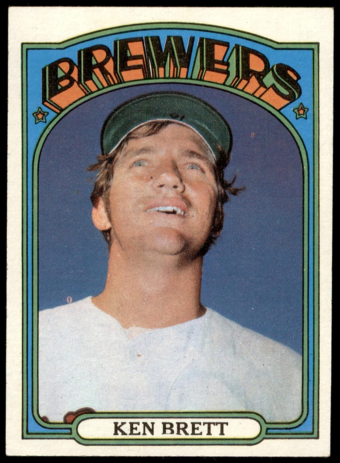 Amazon.com: 1972 Topps # 517 Ken Brett Milwaukee Brewers (Baseball Card ...