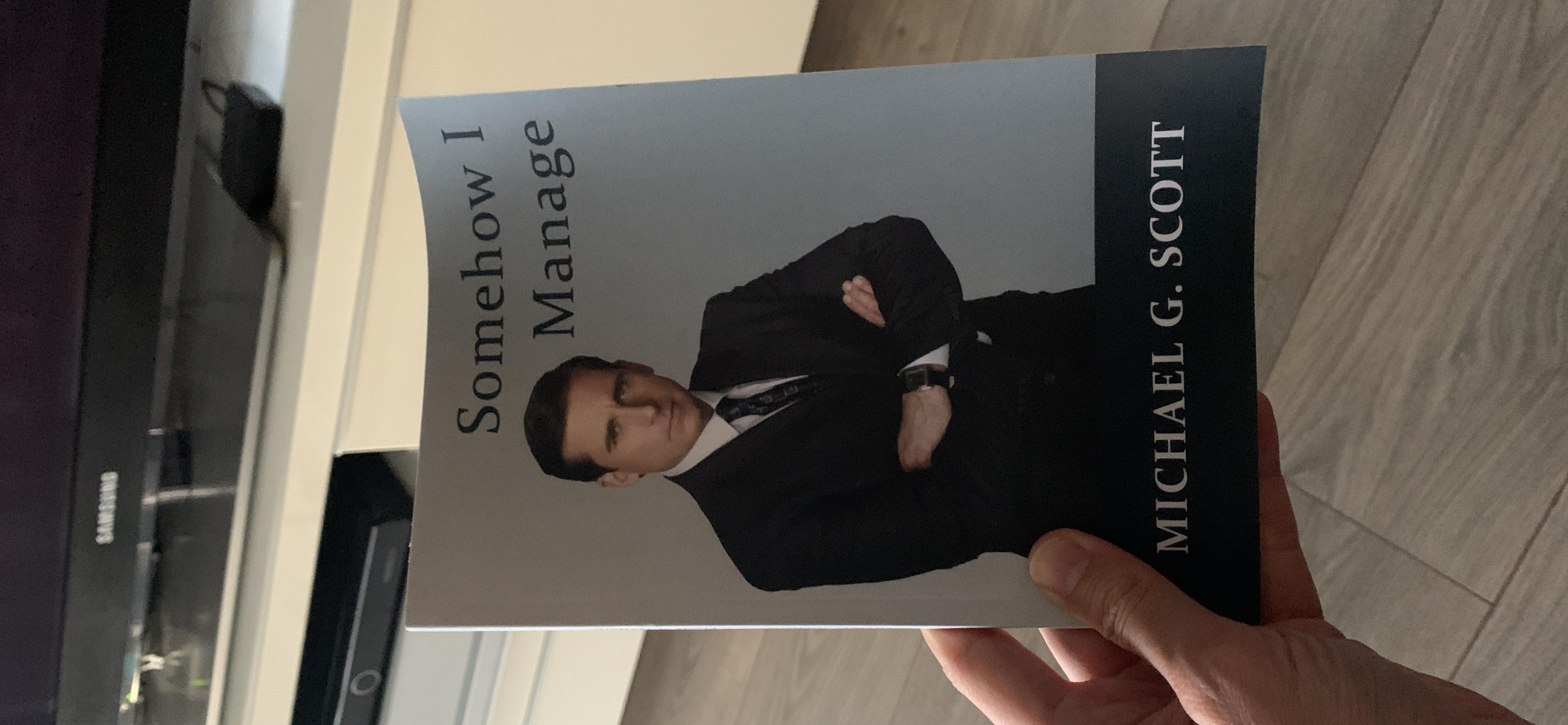 Somehow I Manage: A Notebook for all Managers and fans of the Office ...