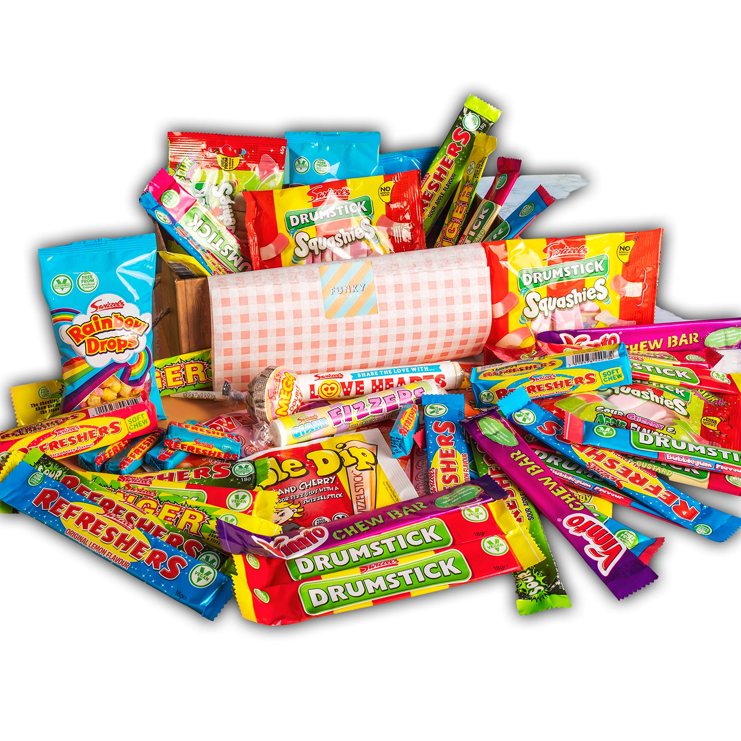 Buy Candy Box Extra Large Sweets Hamper by Funky Sweets | Retro Sweets ...
