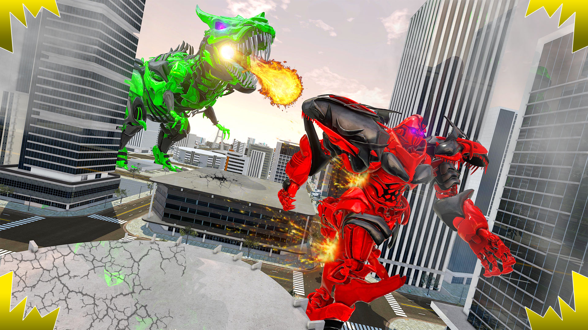 Robot War Dino Transform Fighting Games - App on Amazon Appstore