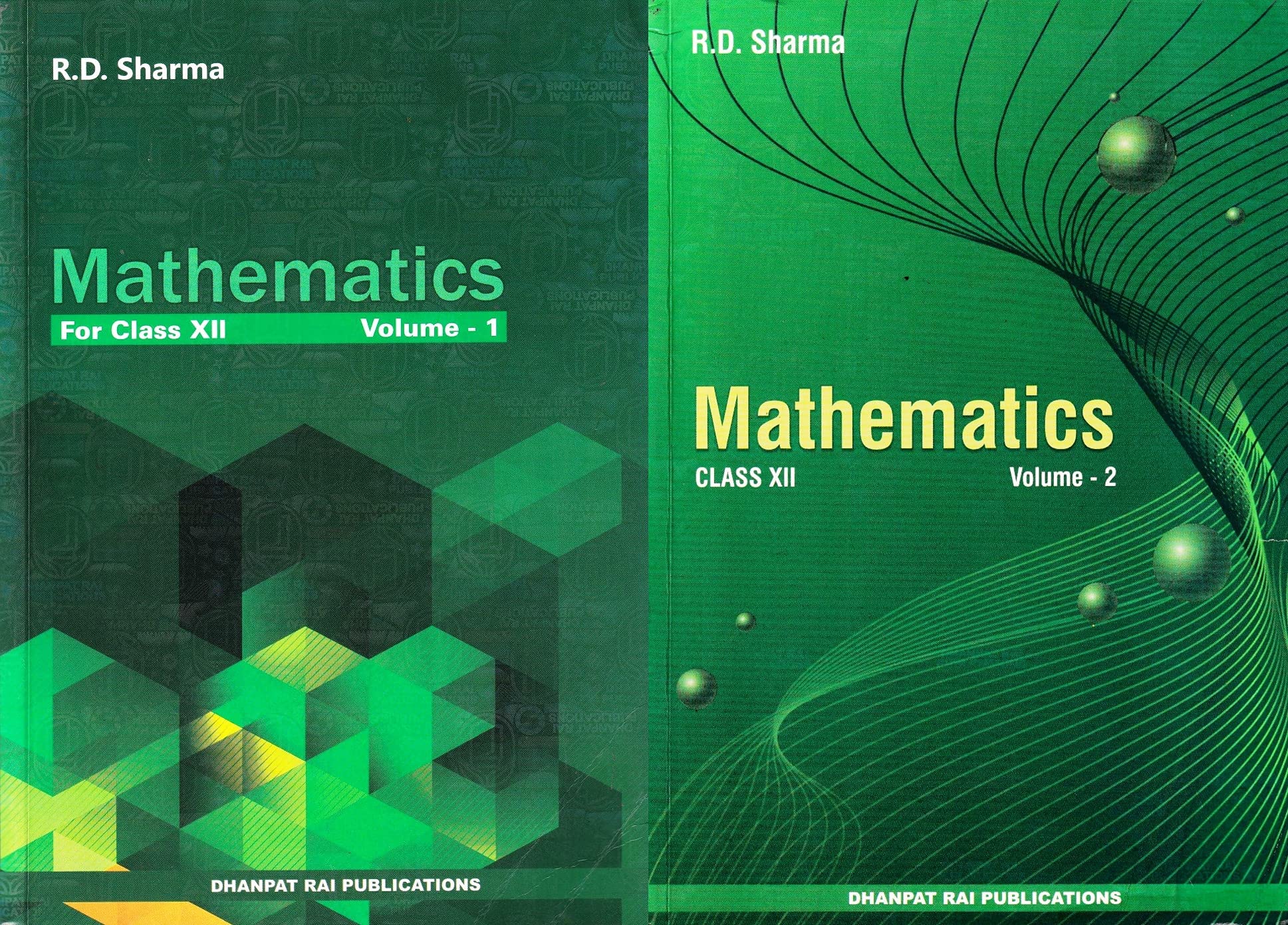 R D Sharma Mathematics for Class 12 (Set of 2 Vol.) - CBSE Examination ...