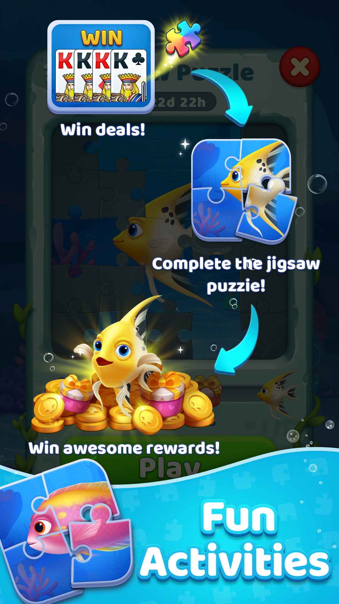 Solitaire Fish-Free Game - App on Amazon Appstore