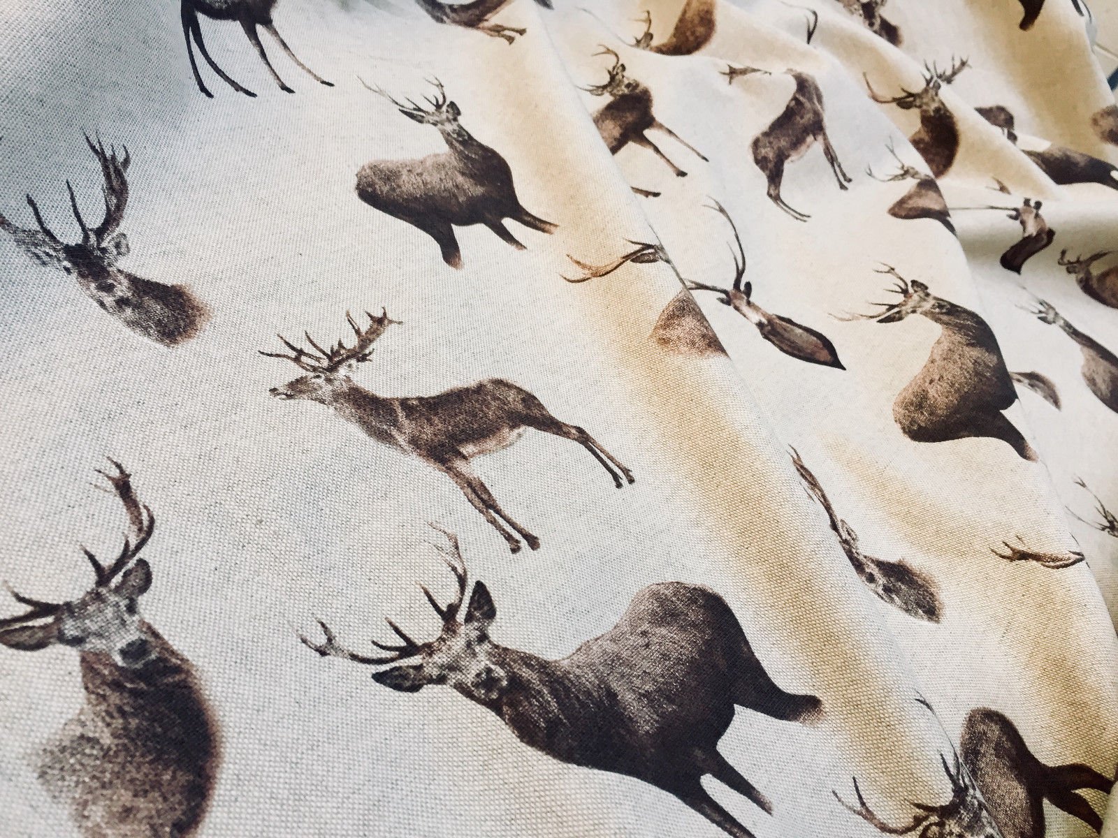 Moose Print Fabric