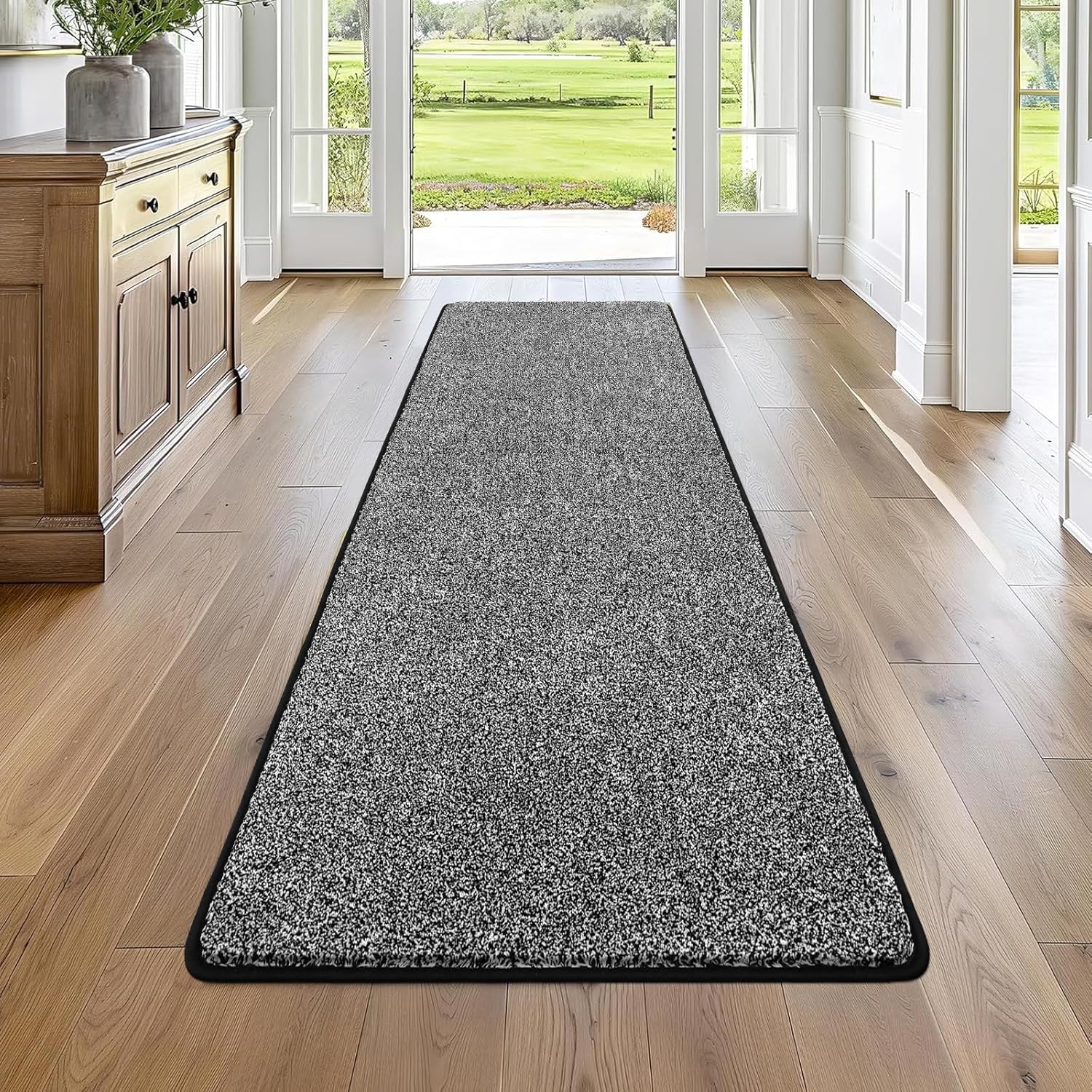 Pauwer Hallway Runner Rugs 60 x 180 cm Non Slip Machine Washable Long ...