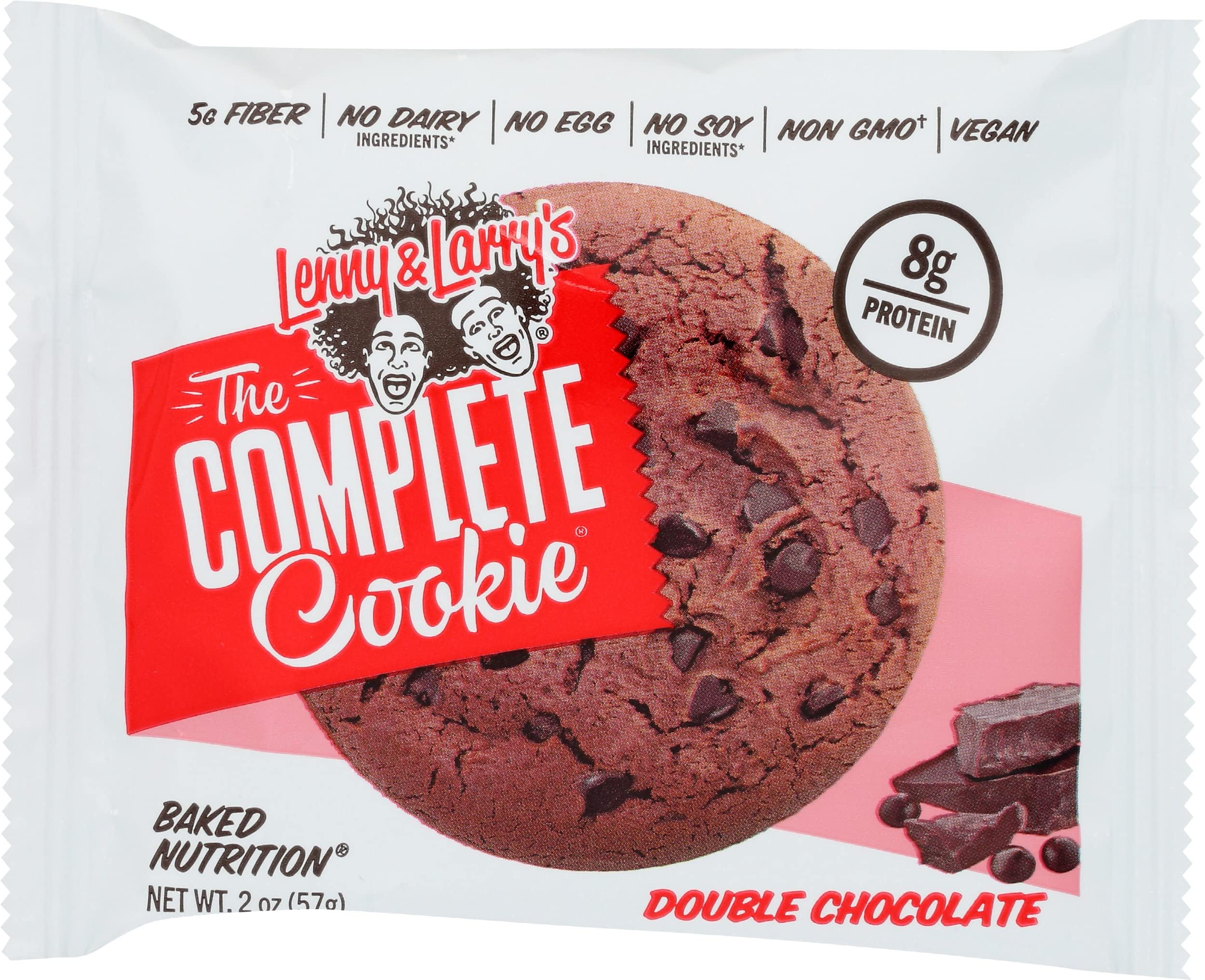 Amazon.com: Lenny & Larry's Double Chocolate Cookies, Non GMO, 2 Ounces ...