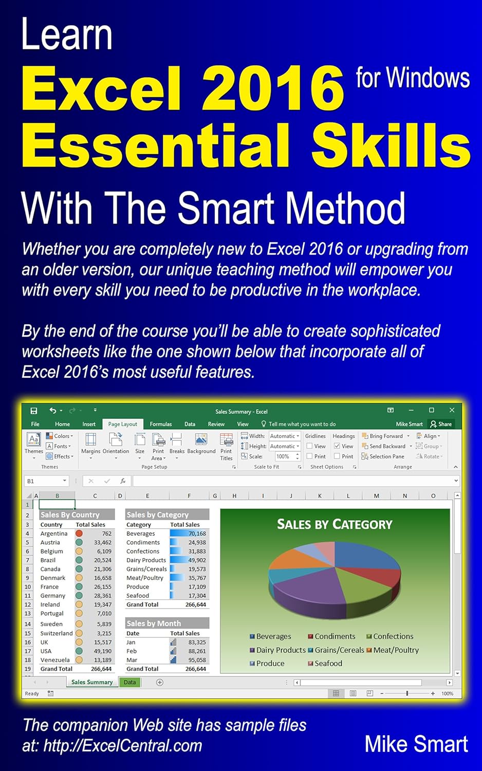 Amazon.com: Learn Excel 2016 Essential Skills with The Smart Method: Courseware tutorial for ...