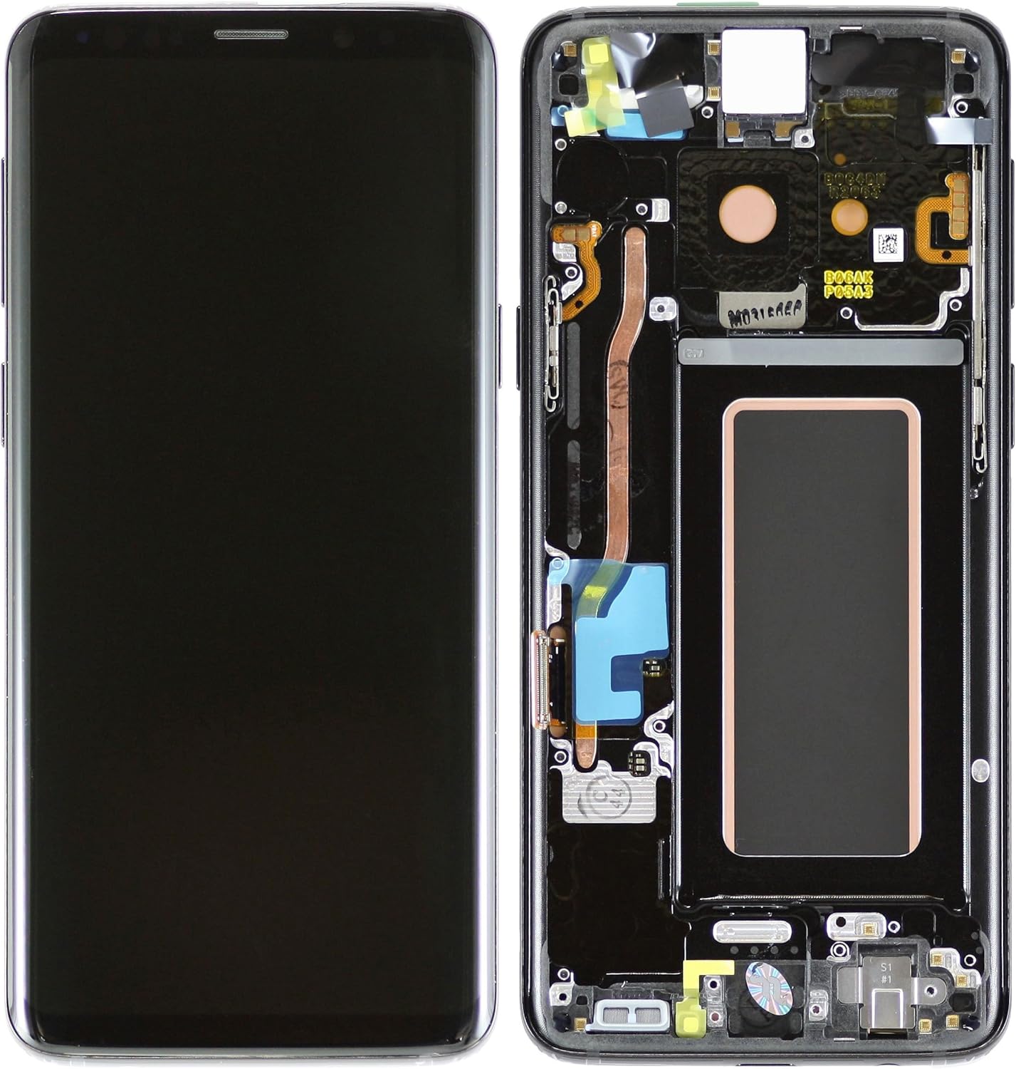 Samsung Genuine Galaxy S9 G960 LCD with Frame LCD Screen Replacement ...