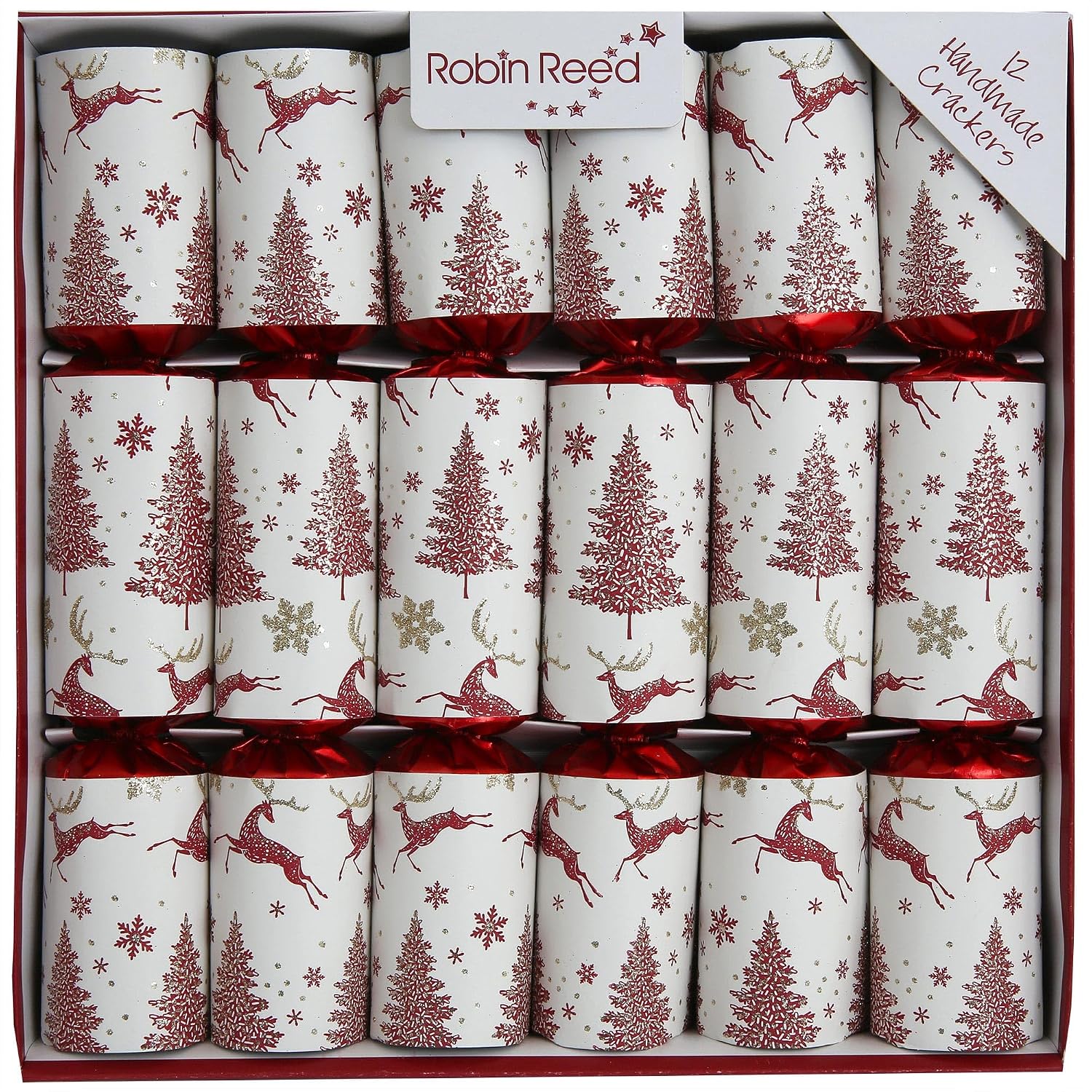 Amazon.com: Olde English Crackers Festive Stag Christmas Party Favors ...