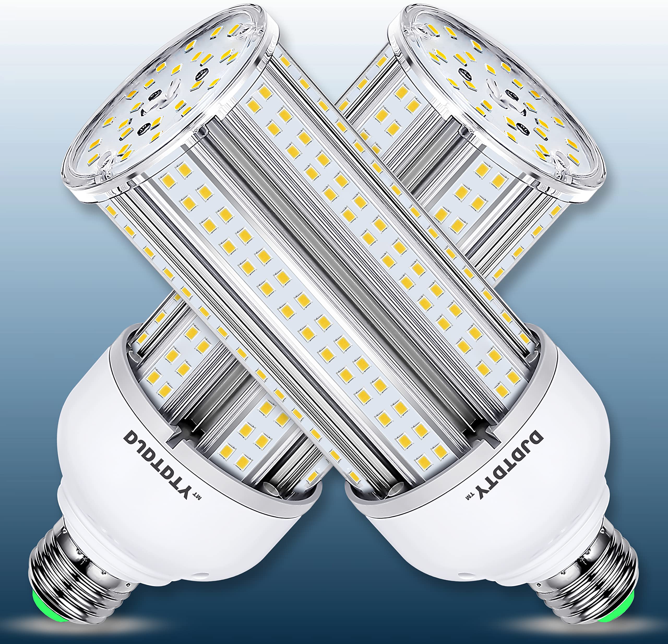 2 Pack of LED Bulbs,150W/100W/80W/50W/30W LED Corn Bulbs, E26 E27 Base ...