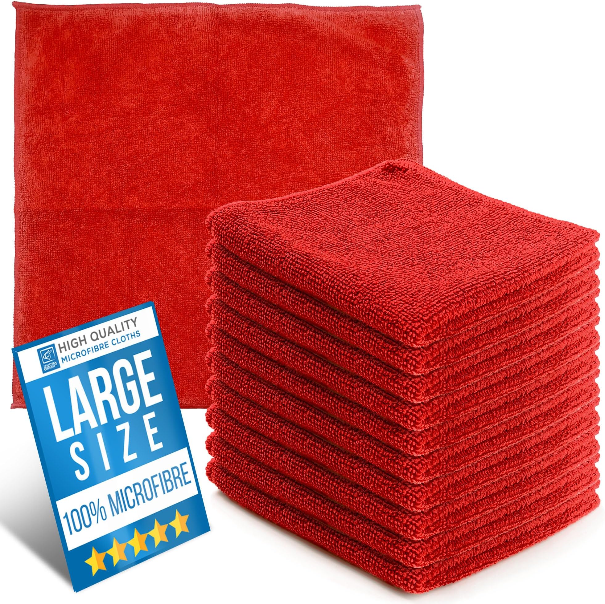 iDopick 3 Pack Extra Large Microfiber Cleaning Cloth(40x60cm), Ultra ...