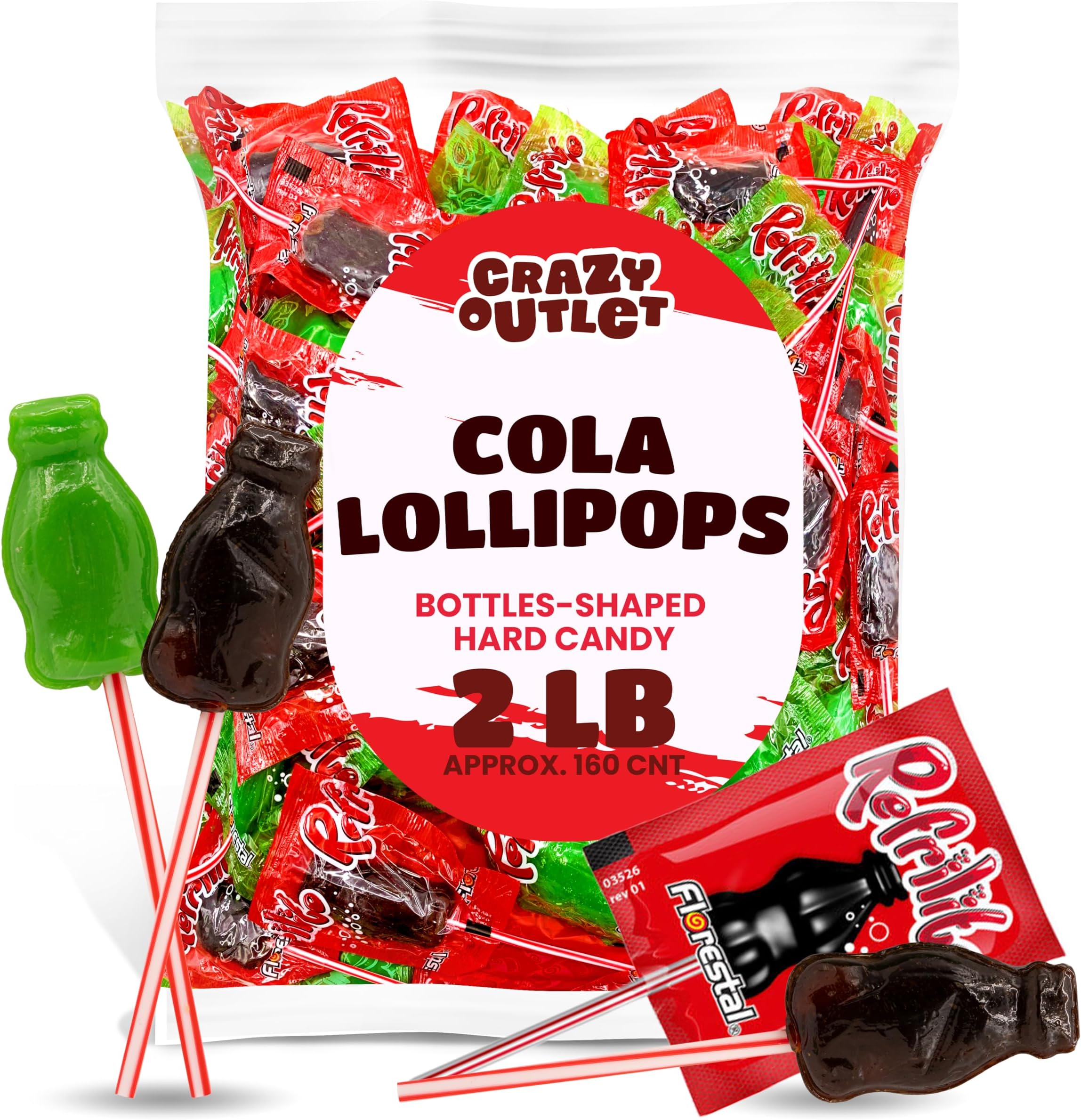 Amazon.com : Classic Lollipops 1Lb Bulk Bag - About 40 Candy Suckers on ...