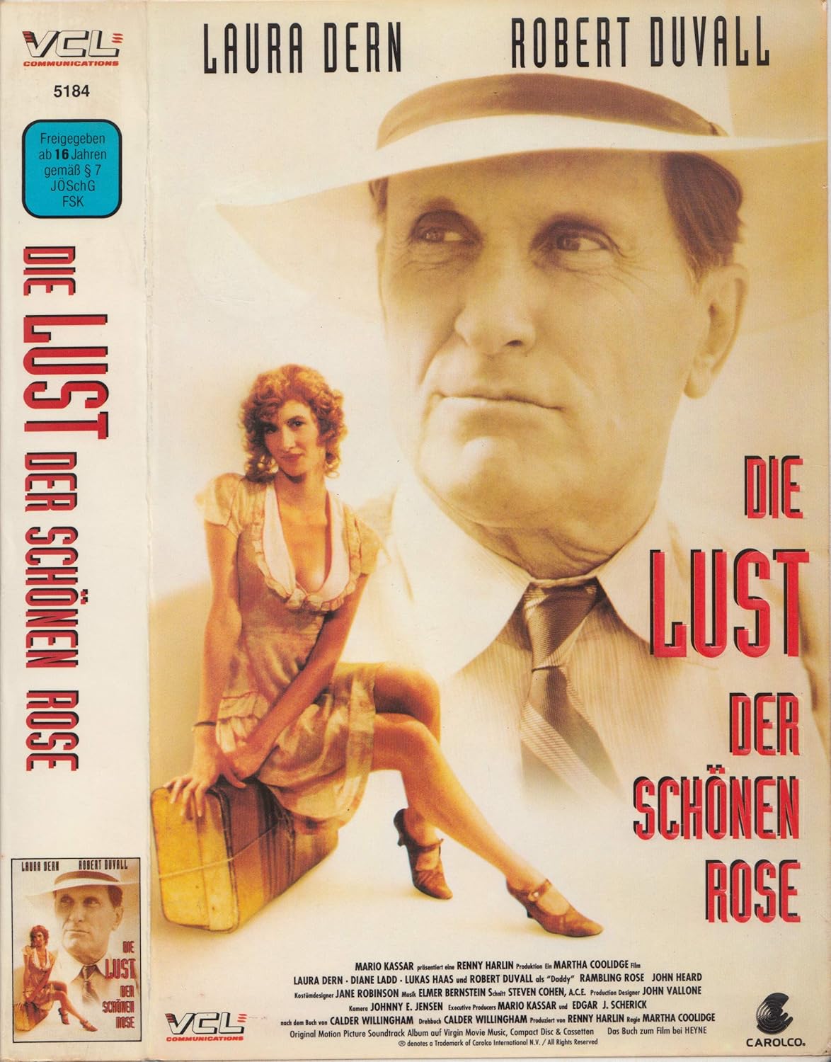 Amazon.com: Rambling Rose [VHS] : Laura Dern, Robert Duvall, Diane Ladd ...