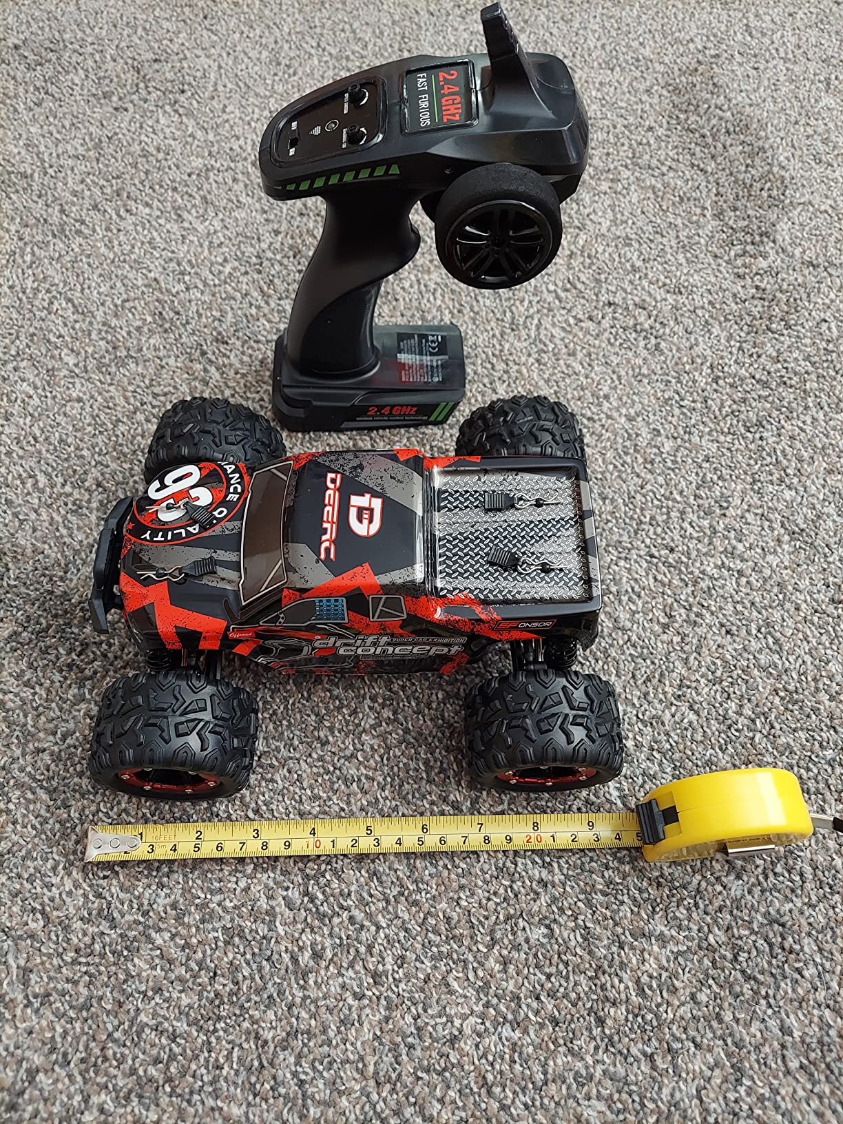 $23/mo - Finance DEERC Brushless RC Cars 300E 60KM/H High Speed Remote ...