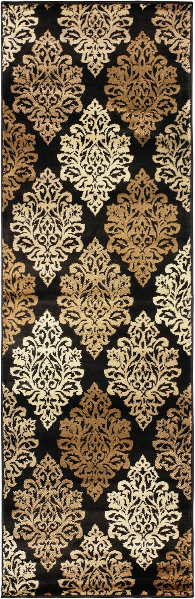 Amazon.com: Superior Danvers Collection Area Rug, Modern Elegant Damask ...
