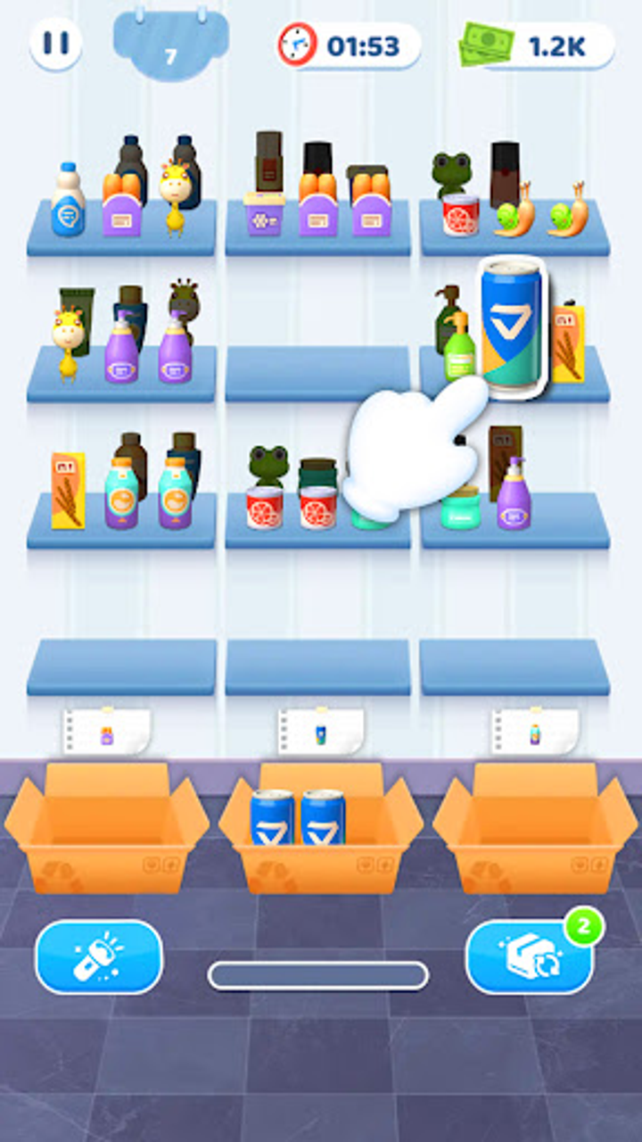 Shelf Sort: Goods Sort & Pack - App on Amazon Appstore