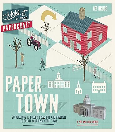 Make It By Hand Papercraft: Paper Town: 20 Buildings to Press Out ...