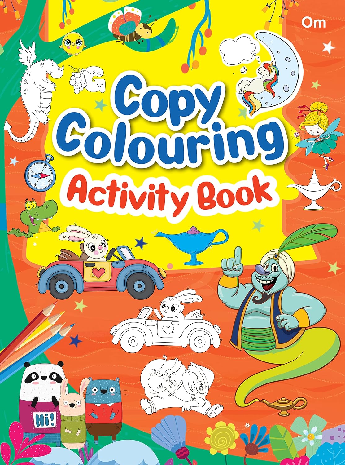 Buy Colouring book: Copy Colouring Activity Book -2 - Copy Colouring ...