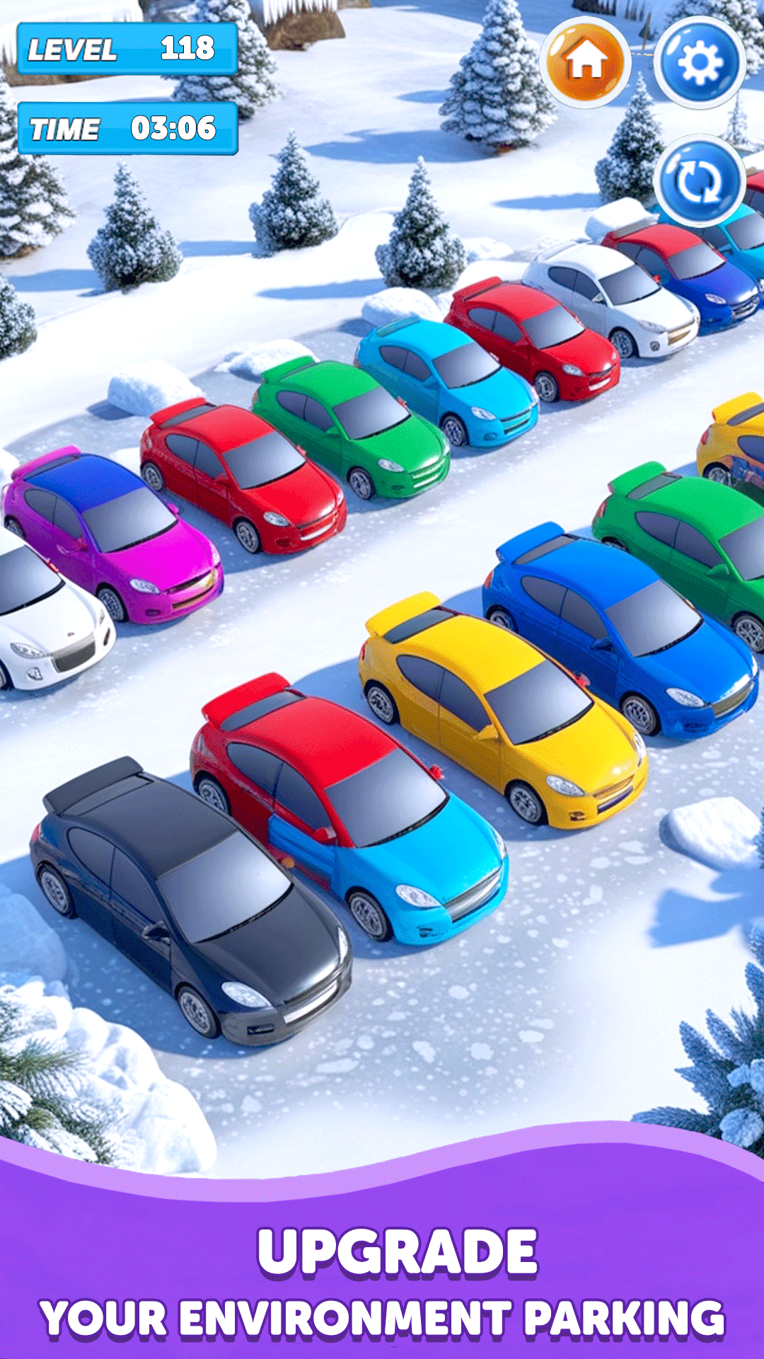 Parking Jam Car Out 3d Game - Car Out Unblock Traffic - Car parking ...