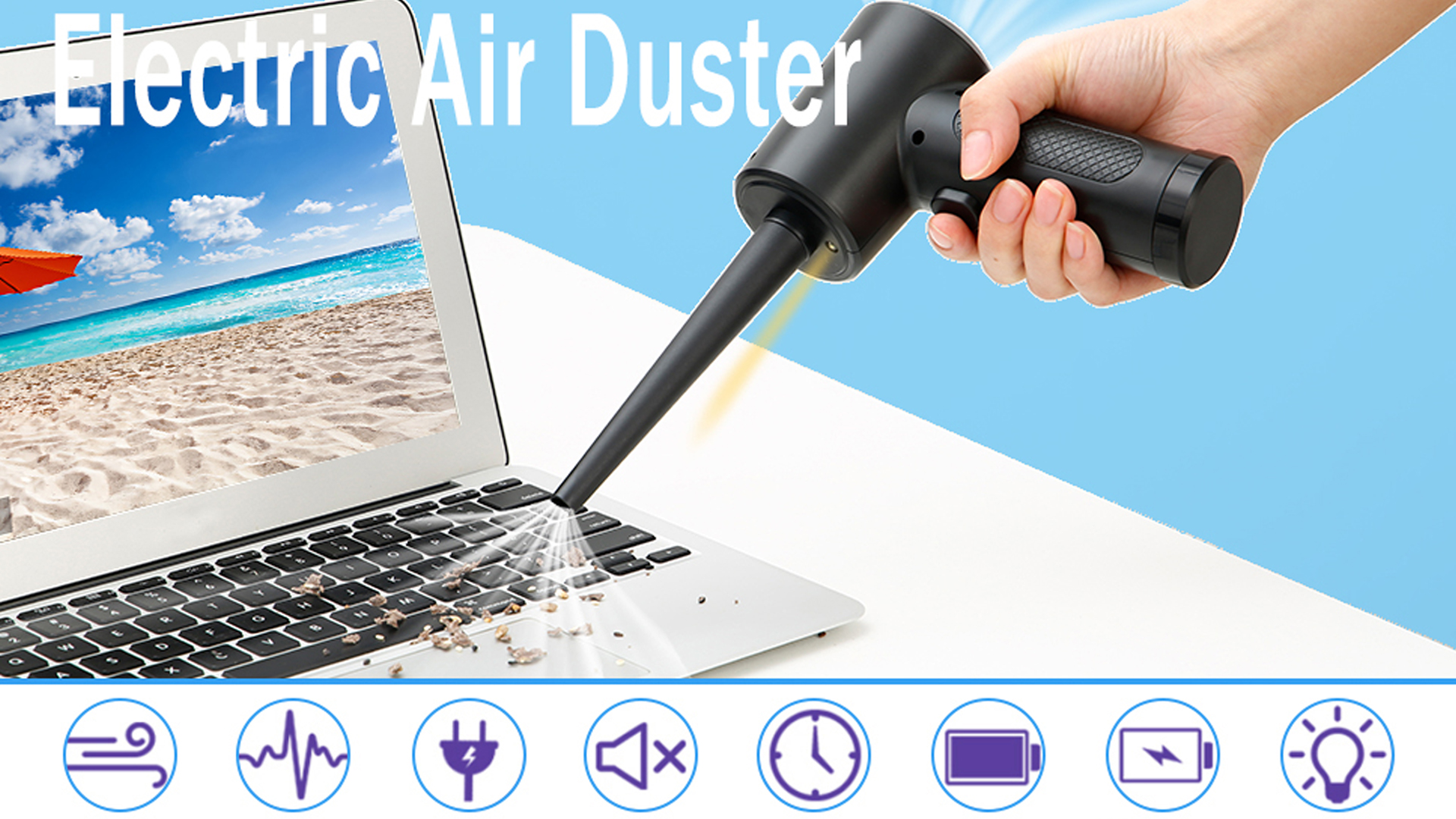 Watch compressed air duster on Amazon Live