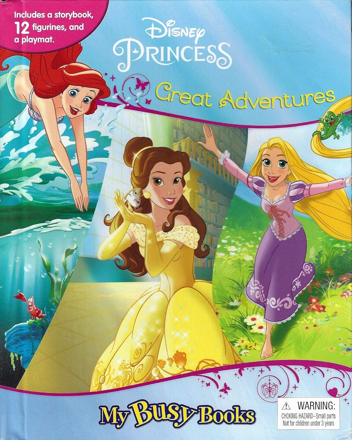 Disney Princess Great Adventures My Busy Books [Board book] Disney ...