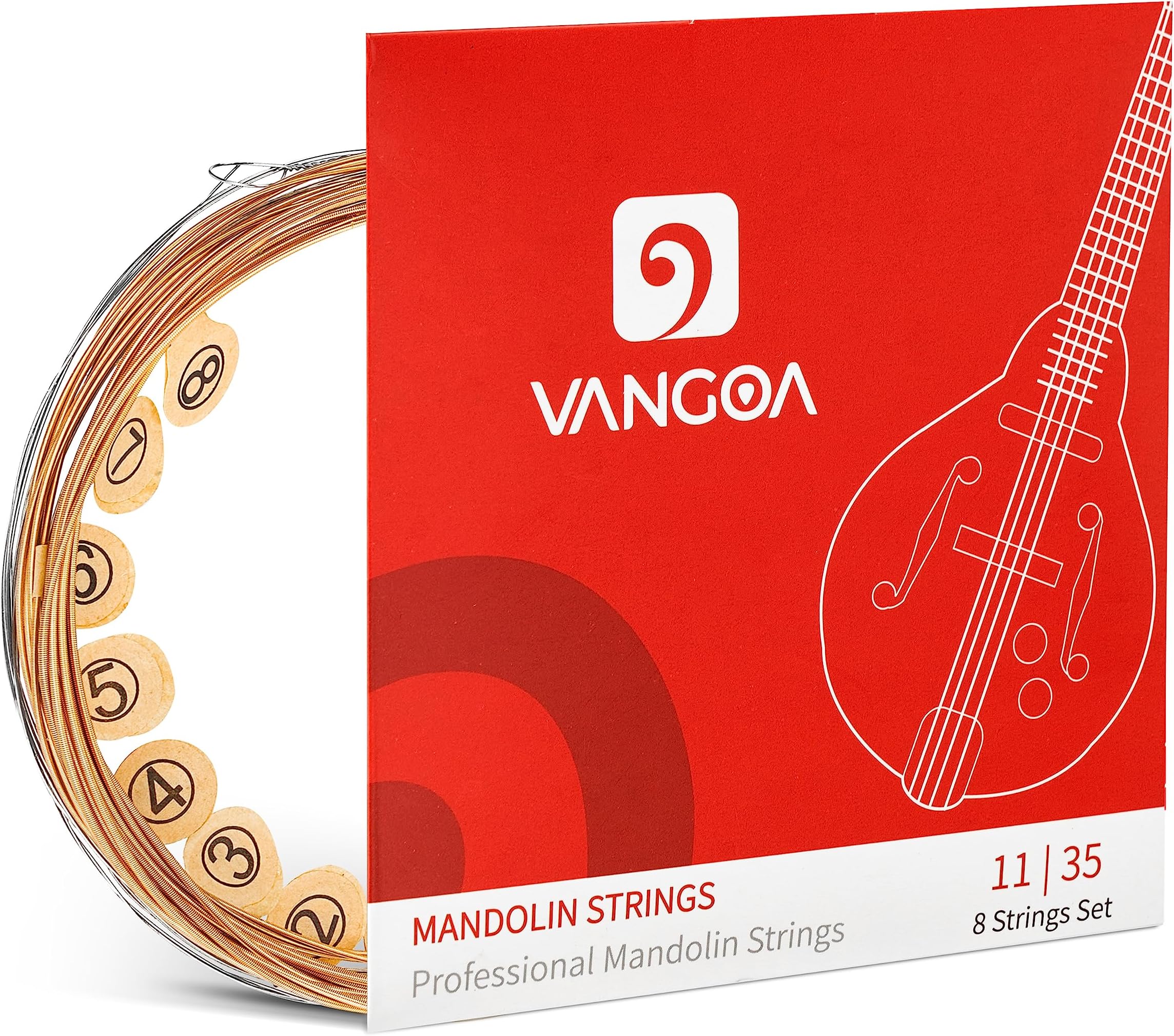 Amazon.com: D'Addario EJ62 80/20 Bronze Mandolin Strings, Light, 10-34 ...