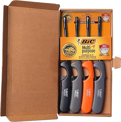 Amazon.com: BIC Multi Purpose Lighter with Long Flex Wand, Great ...