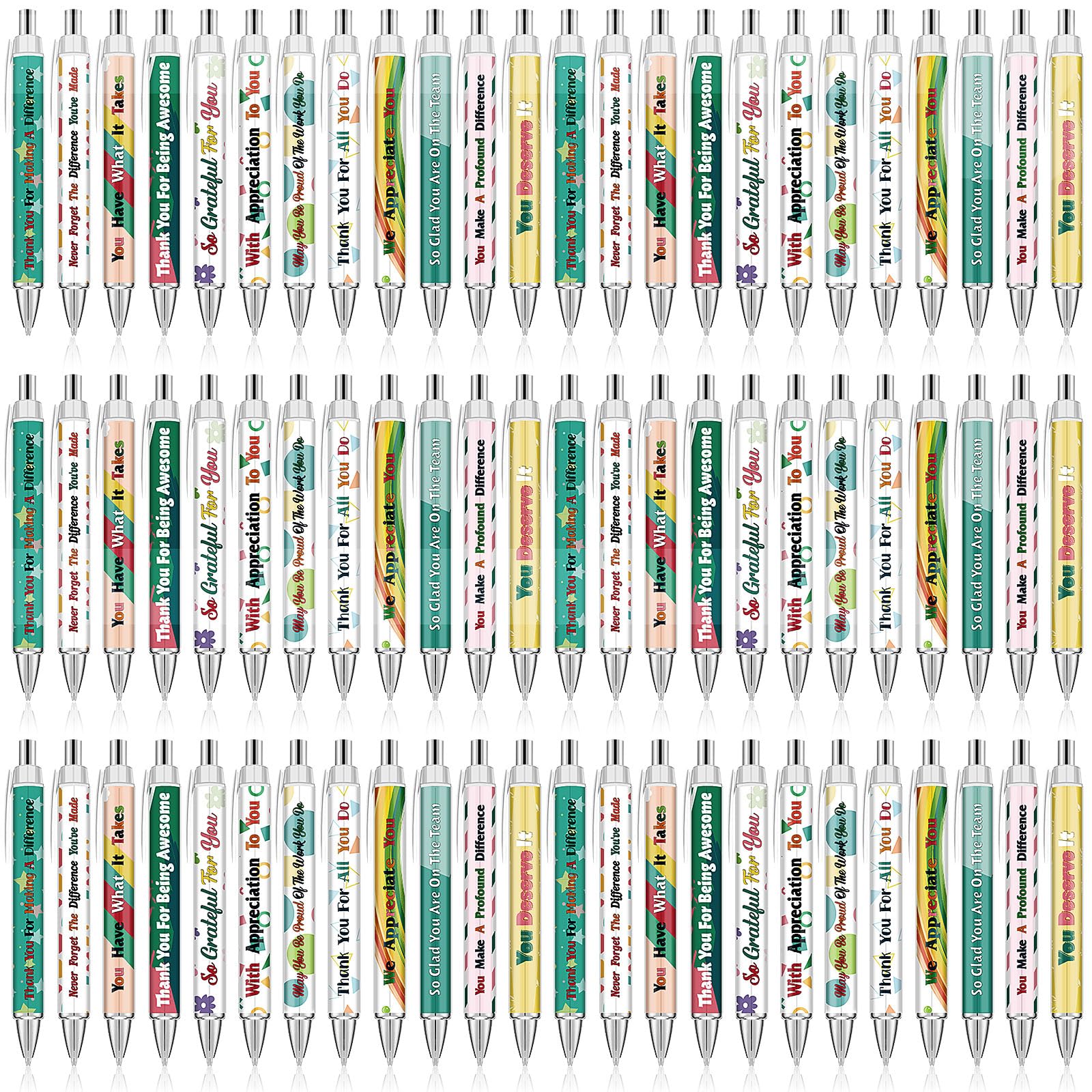 Snapklik.com : 72 Pcs Employee Appreciation Pens Inspirational ...