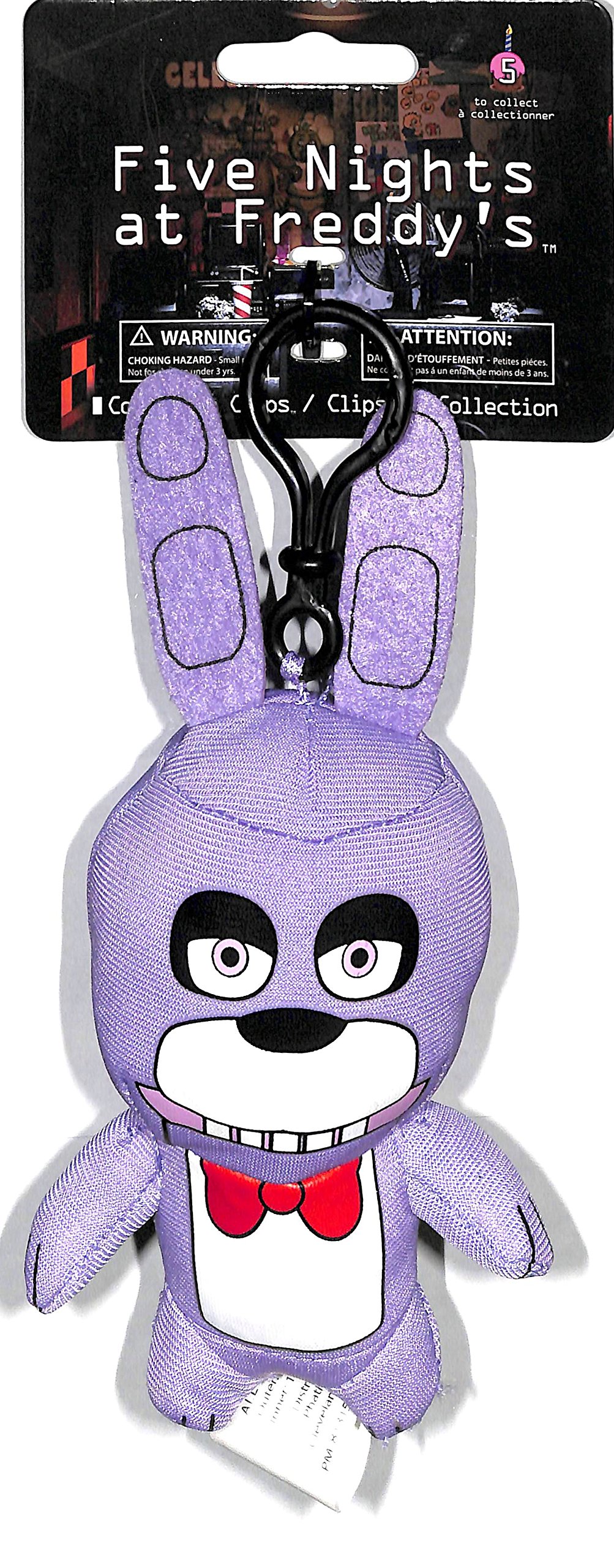 Snapklik.com : FIVE NIGHTS AT FREDDYS COLLECTOR CLIPS 6" PLUSH SINGLE ...