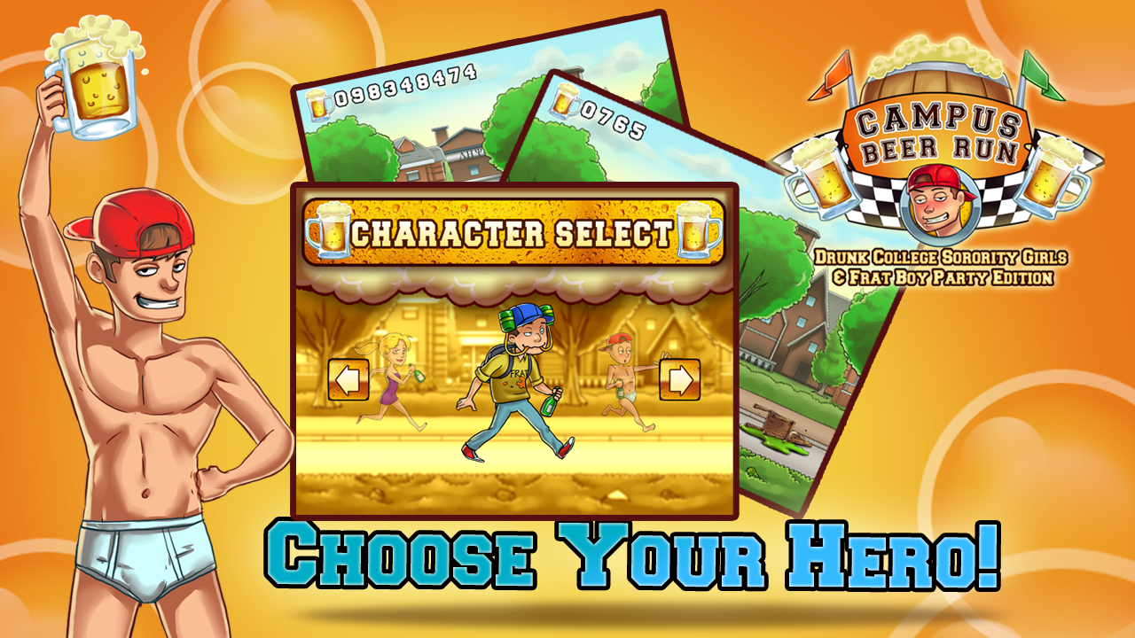 Campus Beer Run - Drunk College Sorority Girls & Frat Boy Party Edition ...