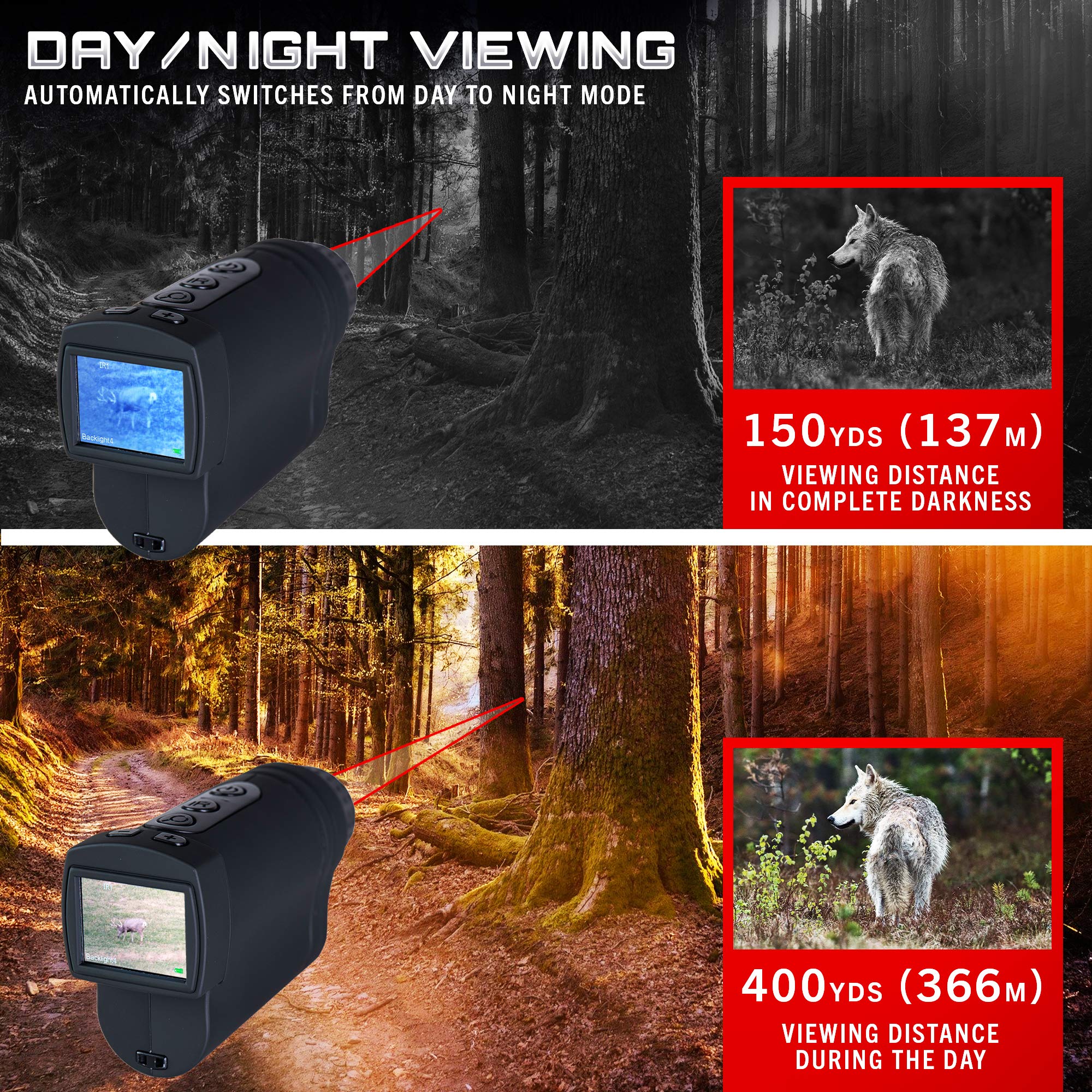 Snapklik.com : X-Vision Digital Night Vision Monocular