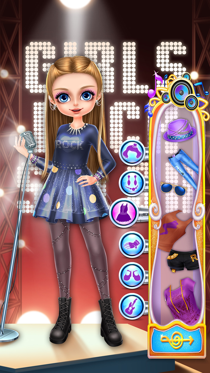 Rock Girl's Salon: Girl Game - App on Amazon Appstore