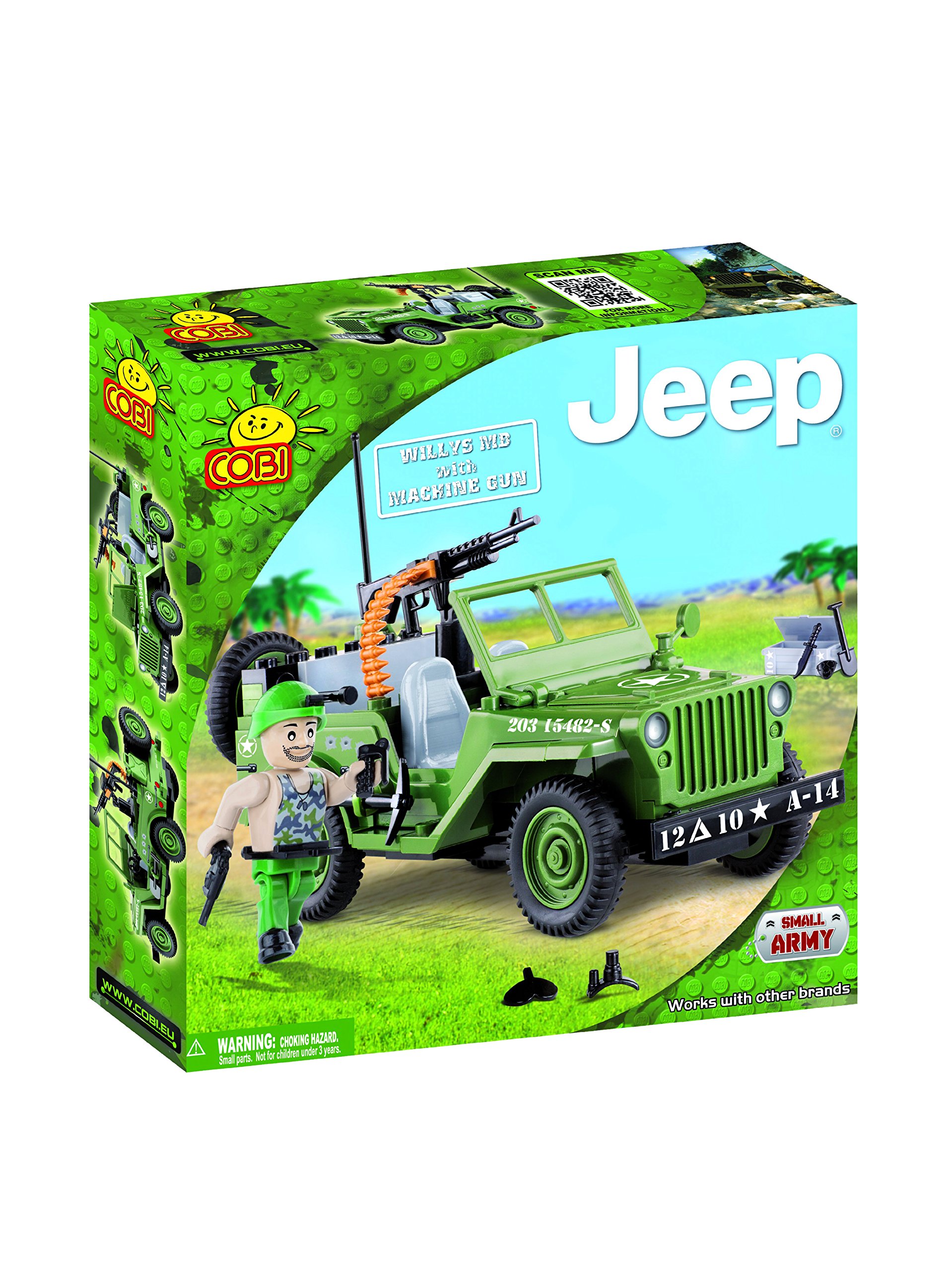 Buy COBI Small Army Jeep Willys MB with Machine Online at desertcartINDIA