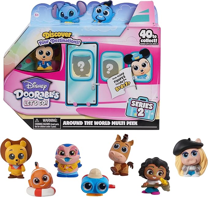 Amazon.com: Disney Doorables Let’s Go Around the World Series 2 ...