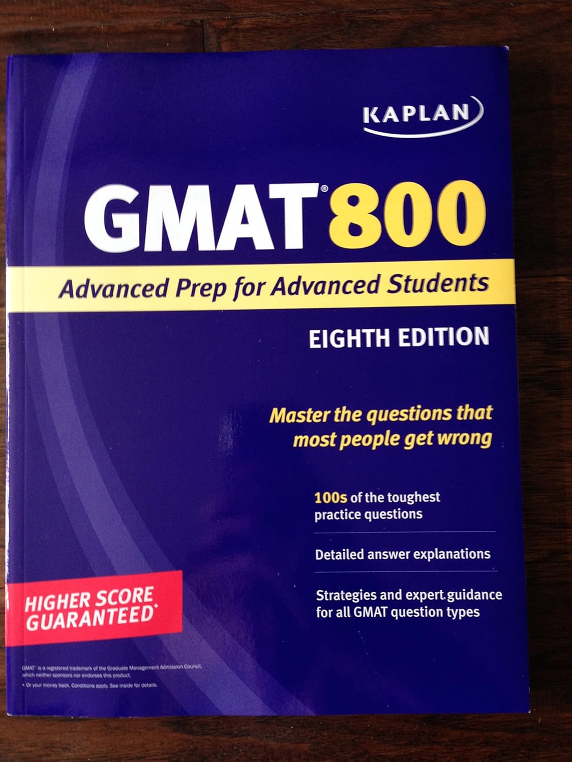 Kaplan GMAT 800: Advanced Prep for Advanced Students (Perfect Score ...