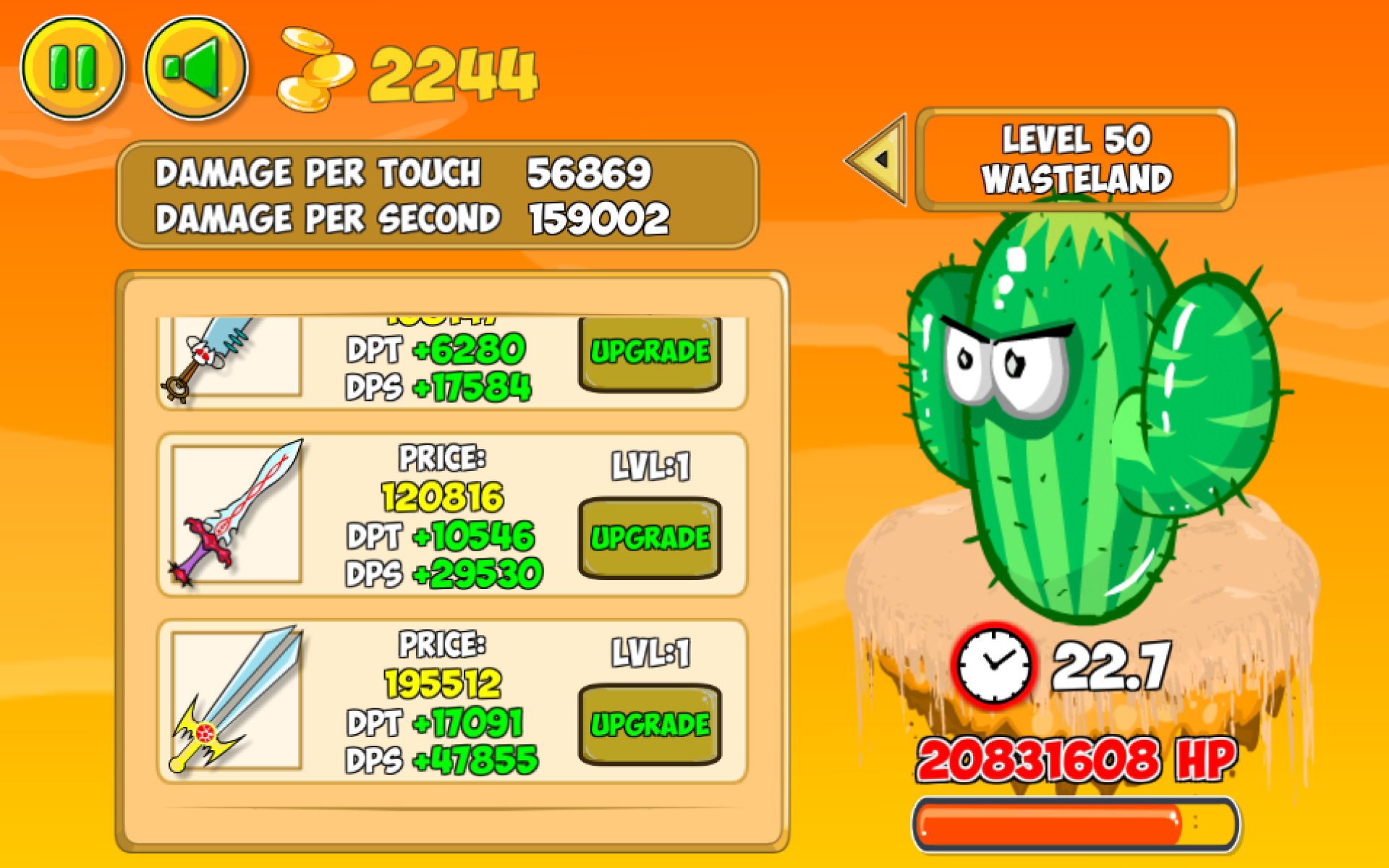 Clicker Monsters: Tap to Kill - App on Amazon Appstore