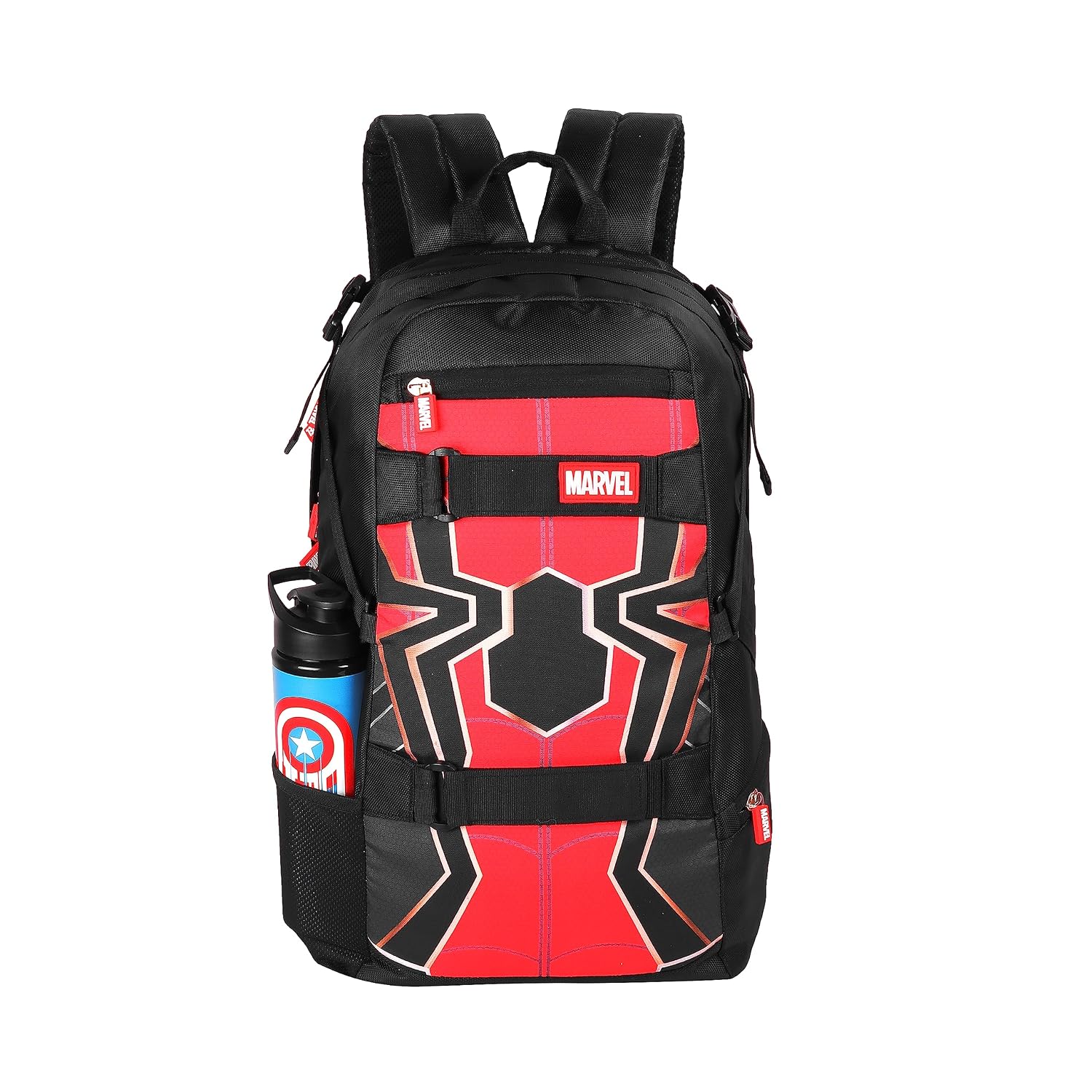 Buy Marvel Spider Man 29 liters Polyester Durable Fabric Office Laptop ...