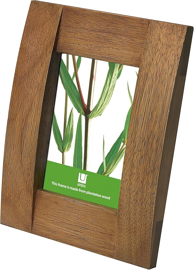 Amazon.com - Umbra Cheeto 5 X 7-Inch Frame, Walnut - Picture Frames