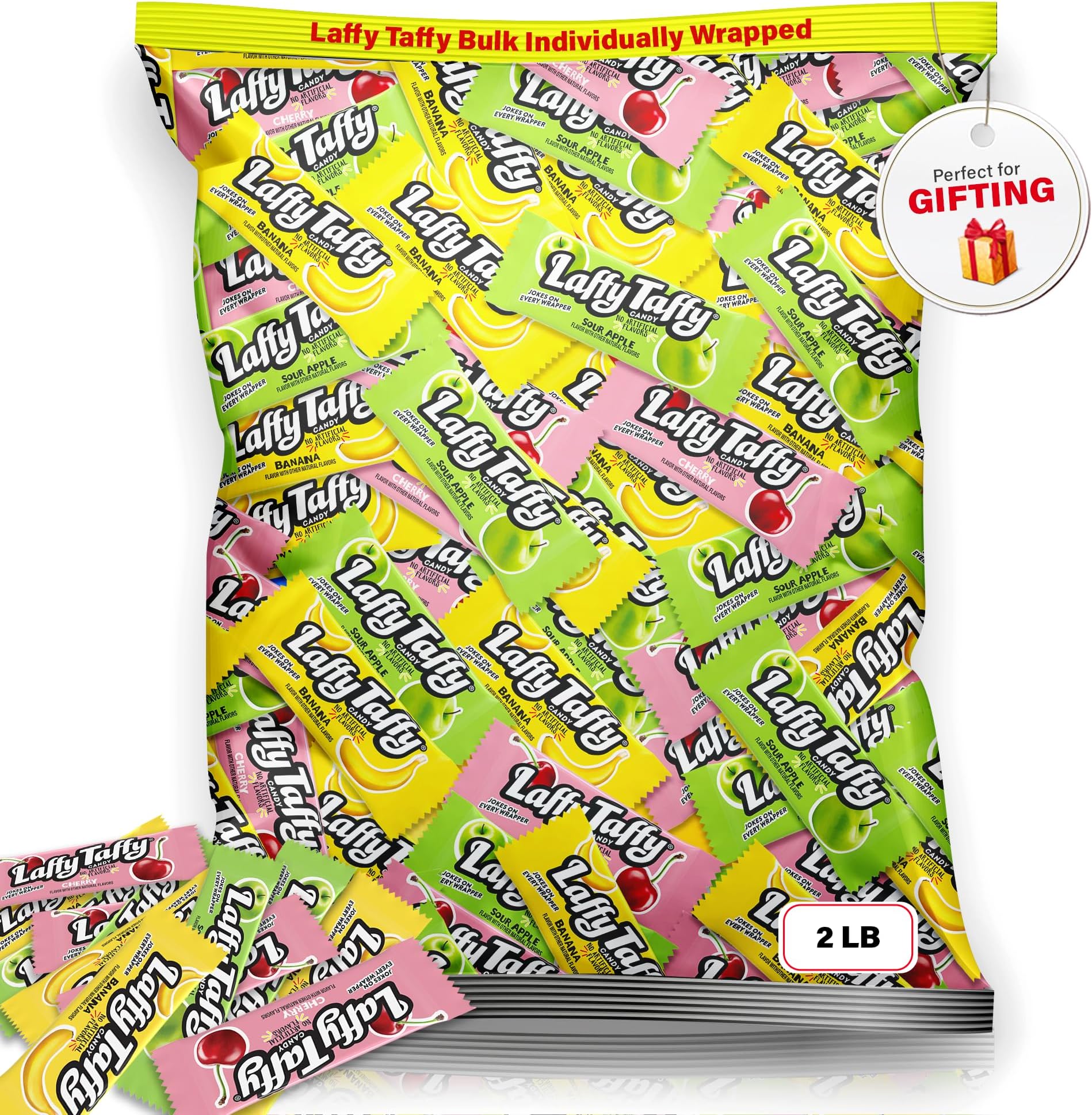 Amazon.com : Laffy Taffy (BANANA 2 LB) : Grocery & Gourmet Food