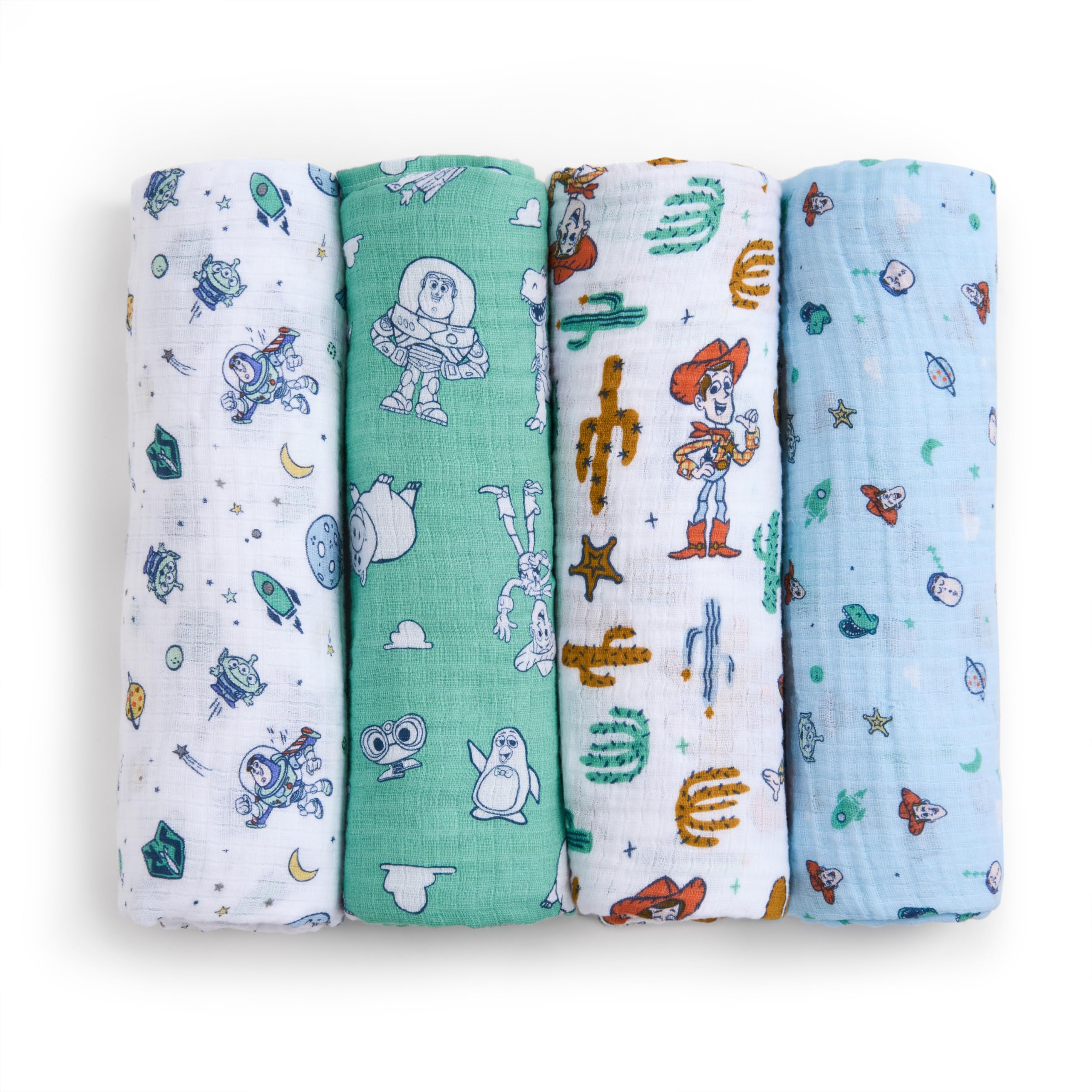 Amazon.com: aden + anais Essentials Muslin Swaddle Blankets, Newborn ...