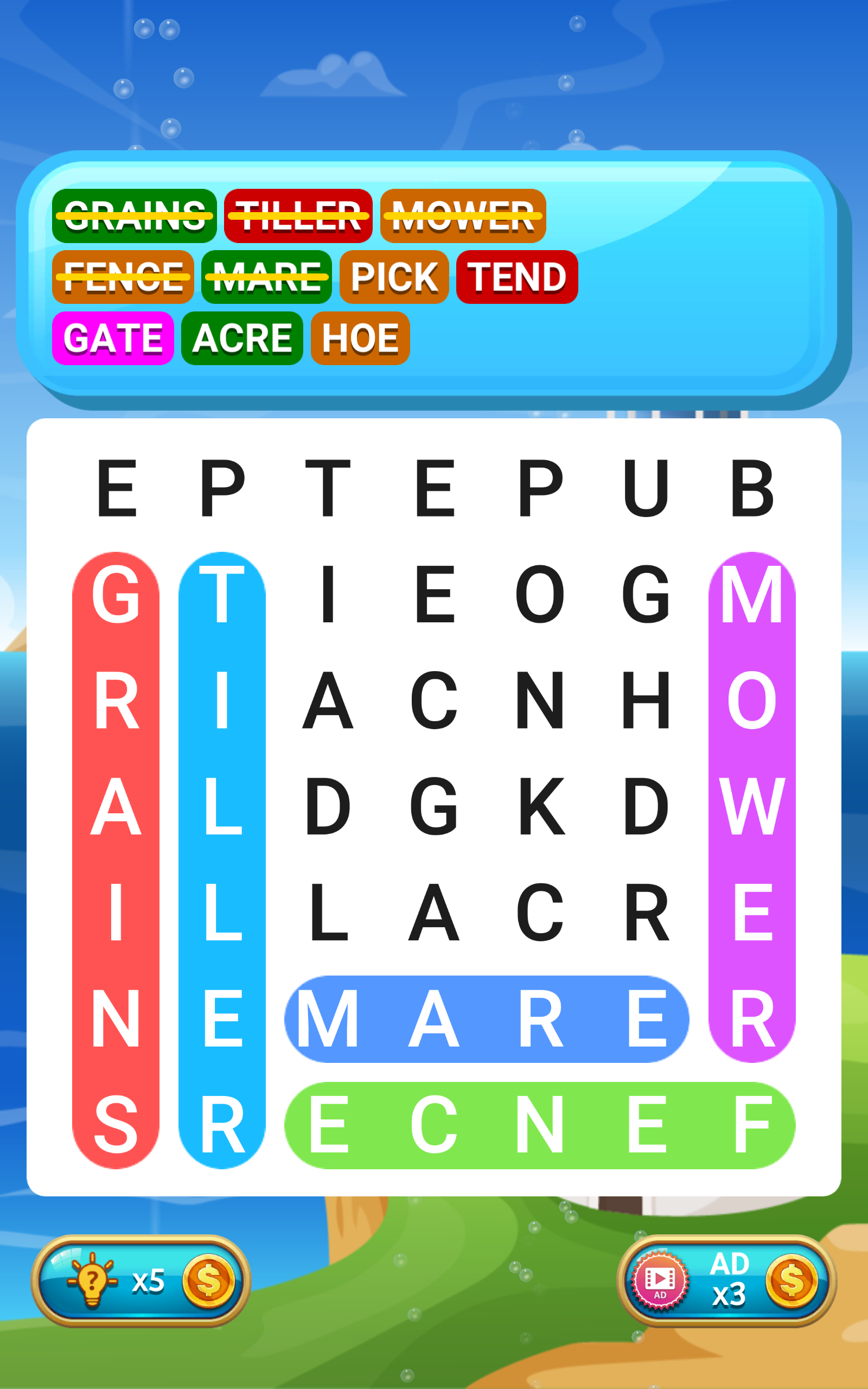 Word Search Kids Game - App on Amazon Appstore