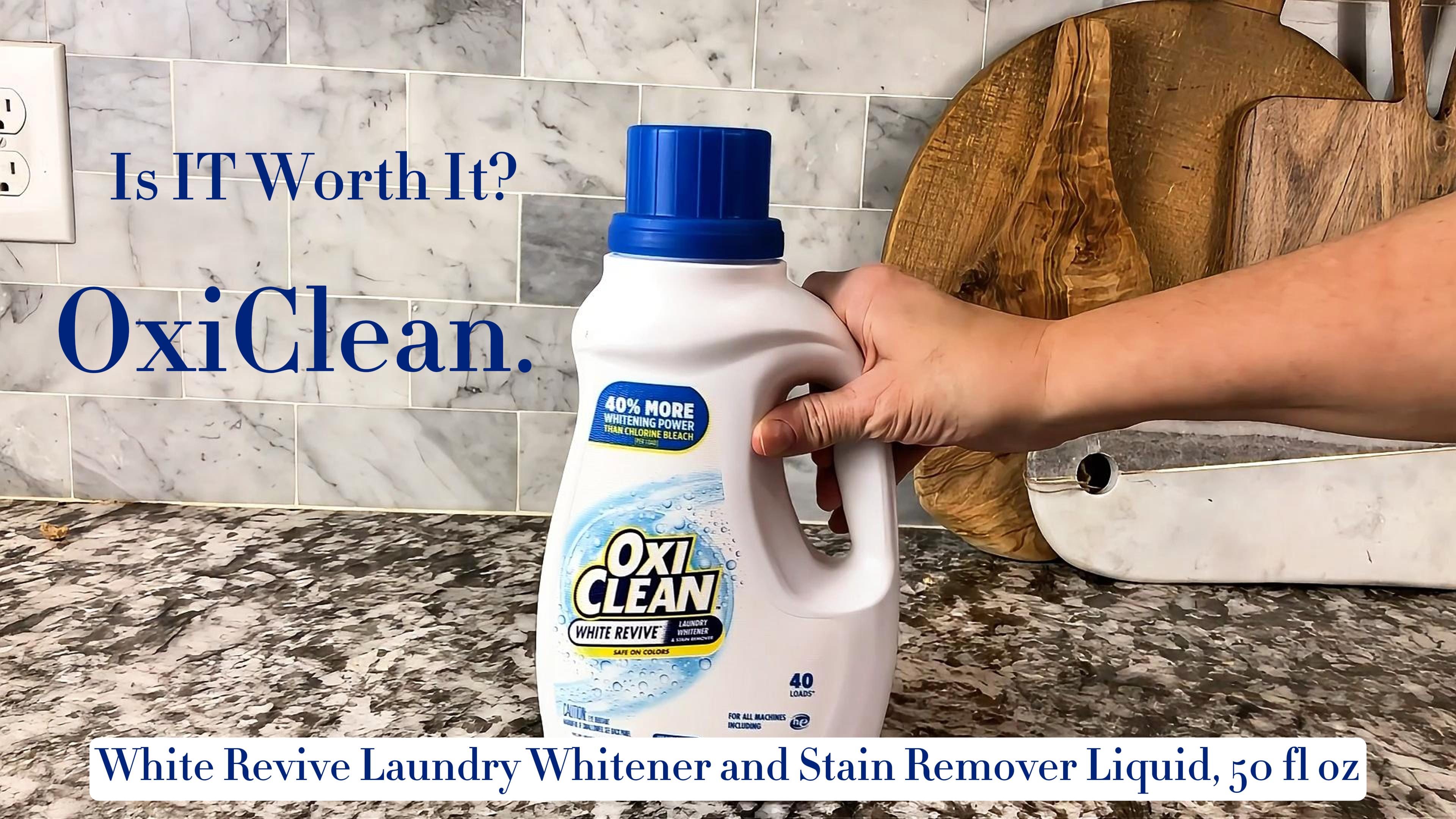 Watch OxiClean White Revive Unleash the Brilliance in Your Whites! on ...
