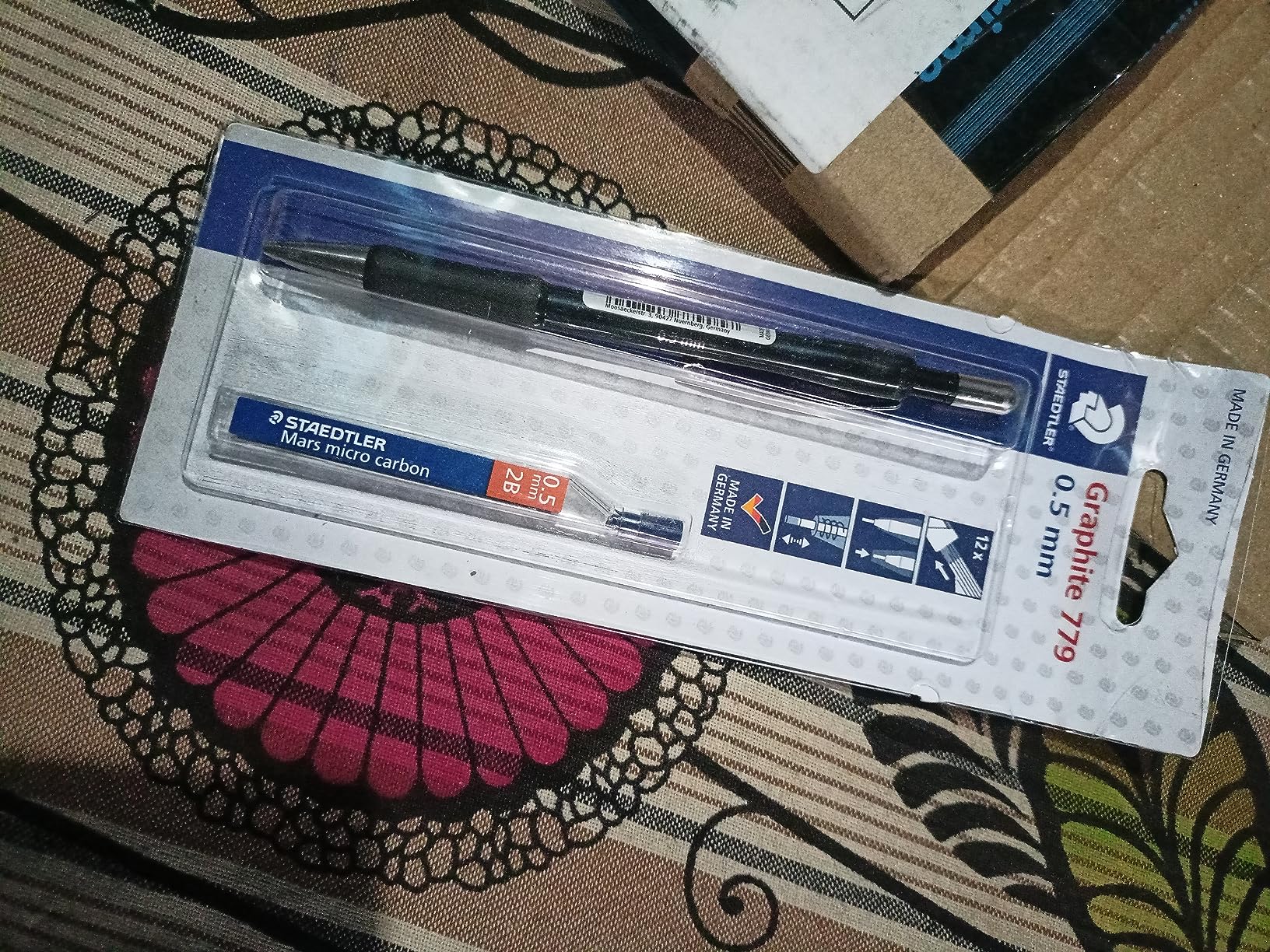 Staedtler Graphite 779, 0.5MM Mechanical Pencil With 1 Pack Of Lead ...