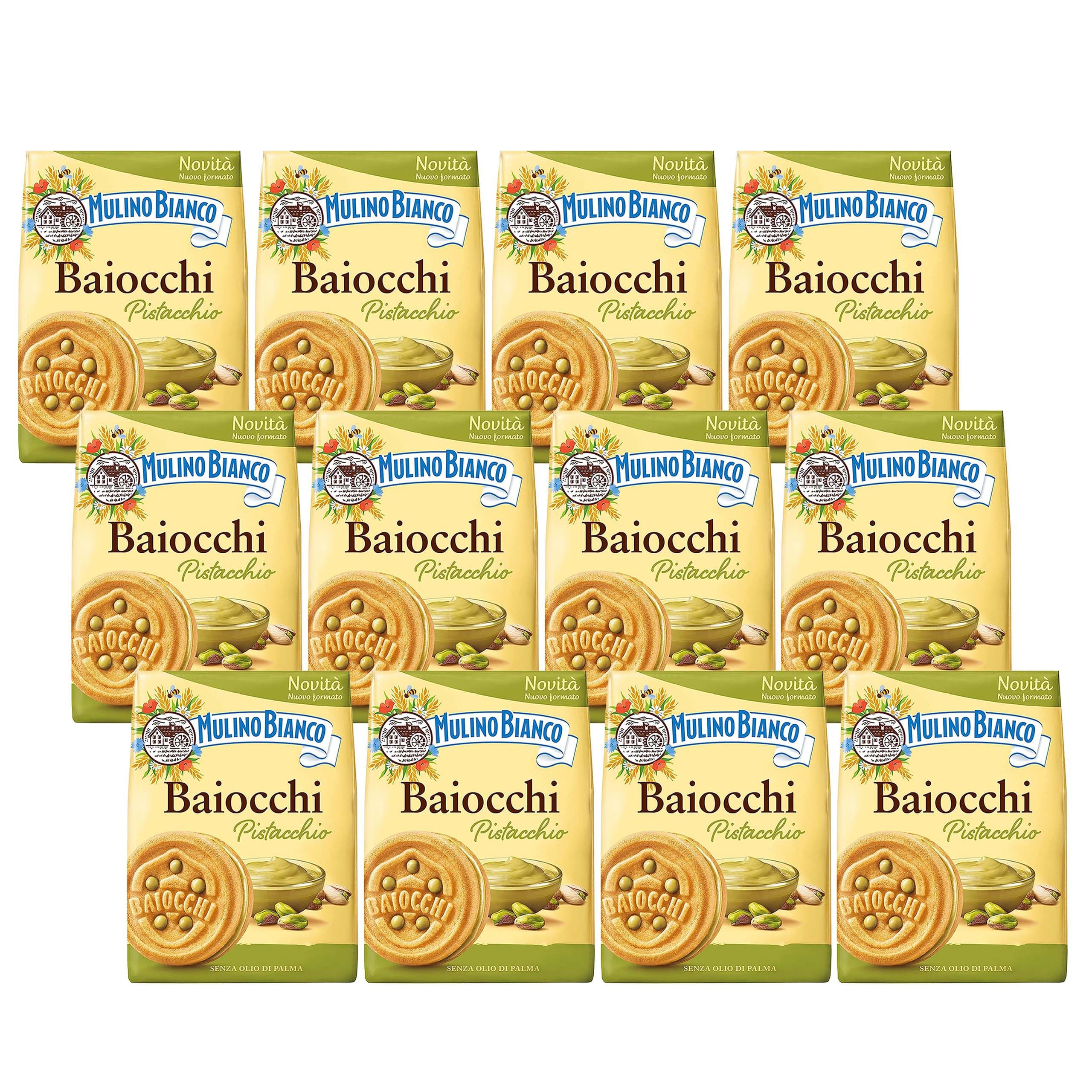 MULINO BIANCO Baiocchi - Shortbread cookies, biscuits with pistachio ...