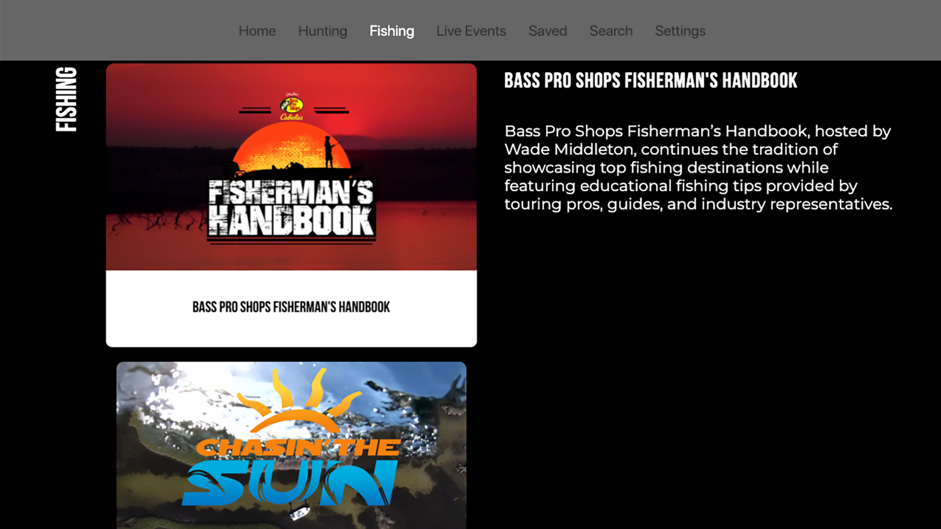 Outdoor Action TV - App on Amazon Appstore