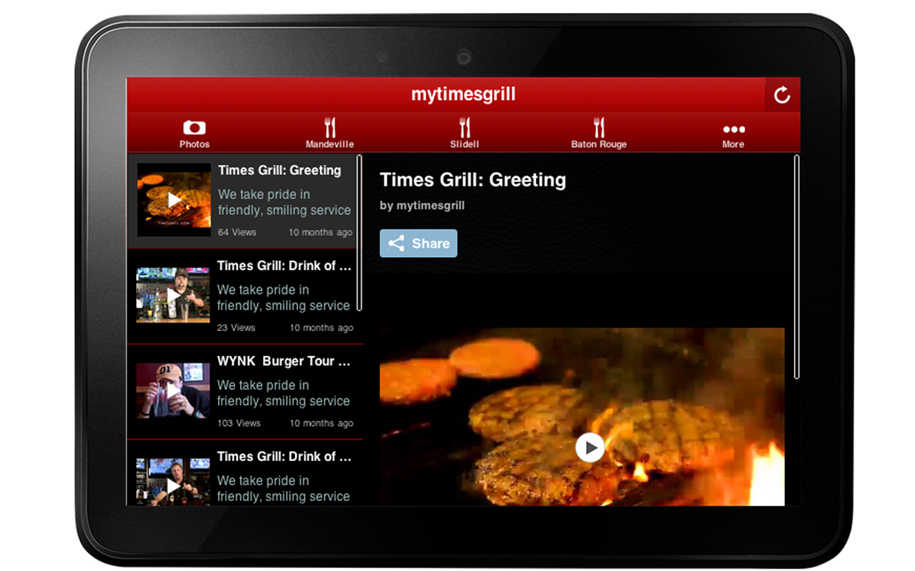 Times Grill - App on Amazon Appstore