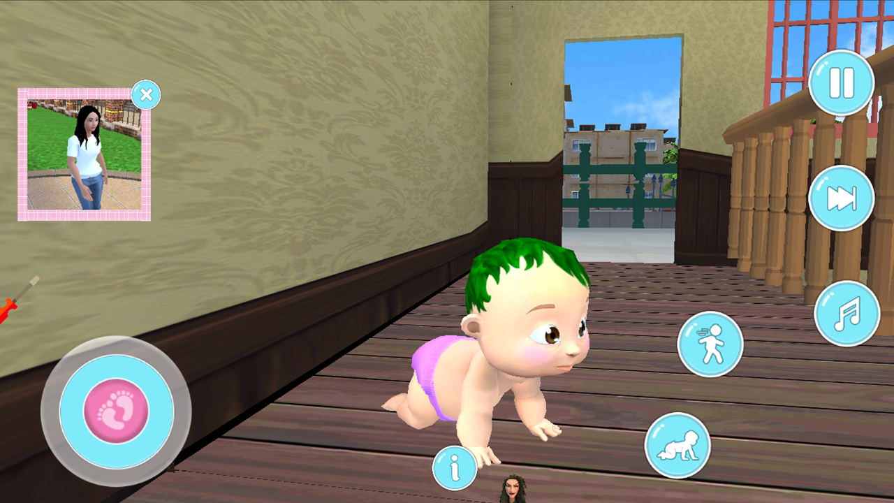 Who's your Virtual Baby Simulator Daddy Fun Life Game | Naughty Baby ...
