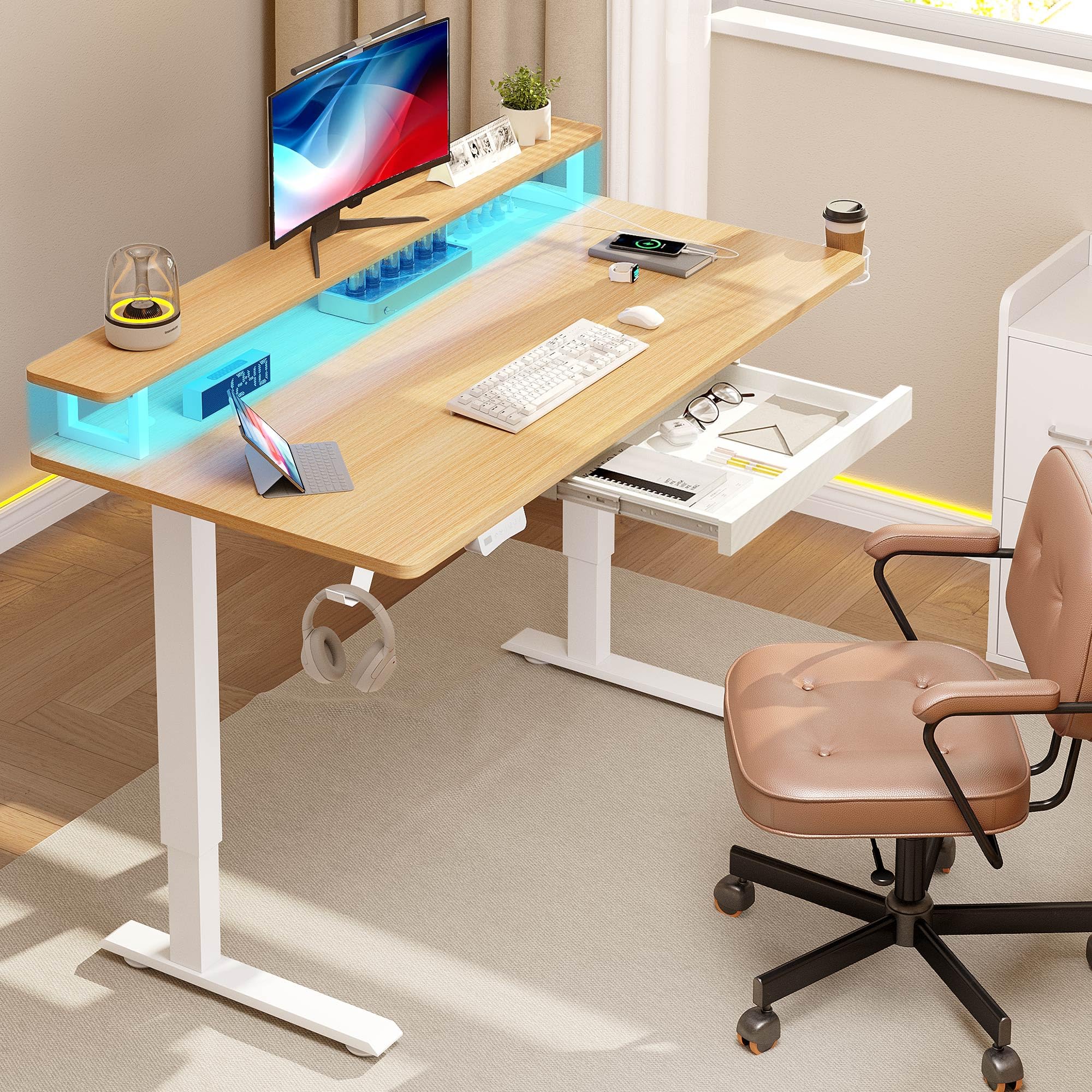 Snapklik.com : YITAHOME Electric Standing Desk